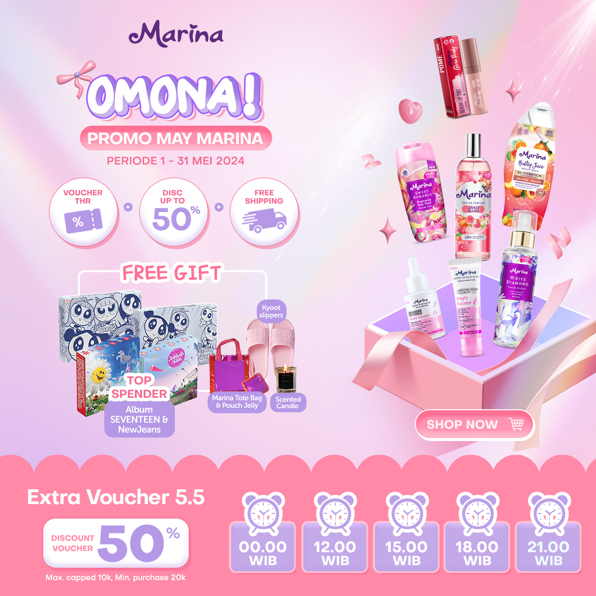 Toko Online Marina Official Shop | Shopee Indonesia