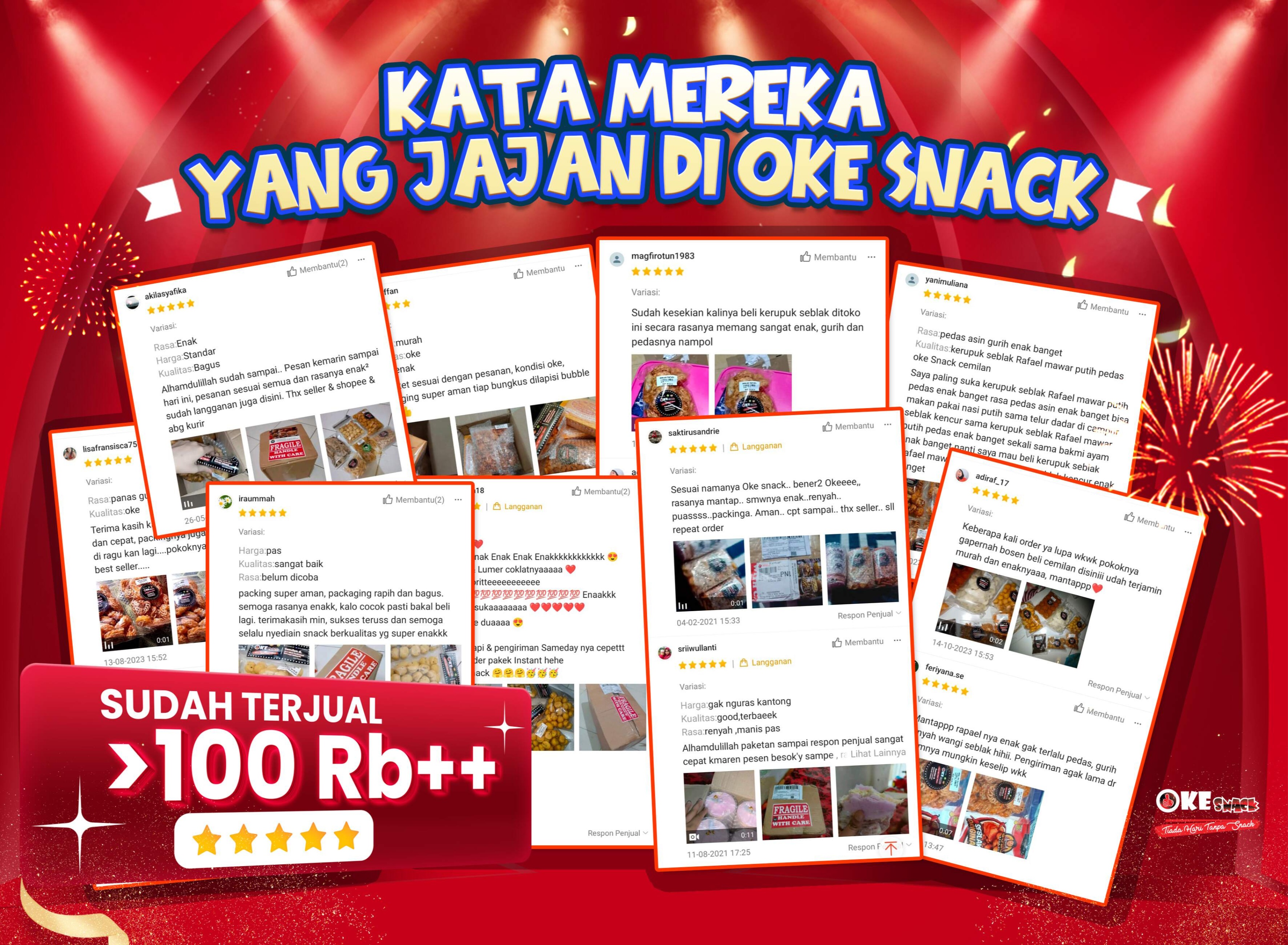 Produk Oke Snack | Shopee Indonesia