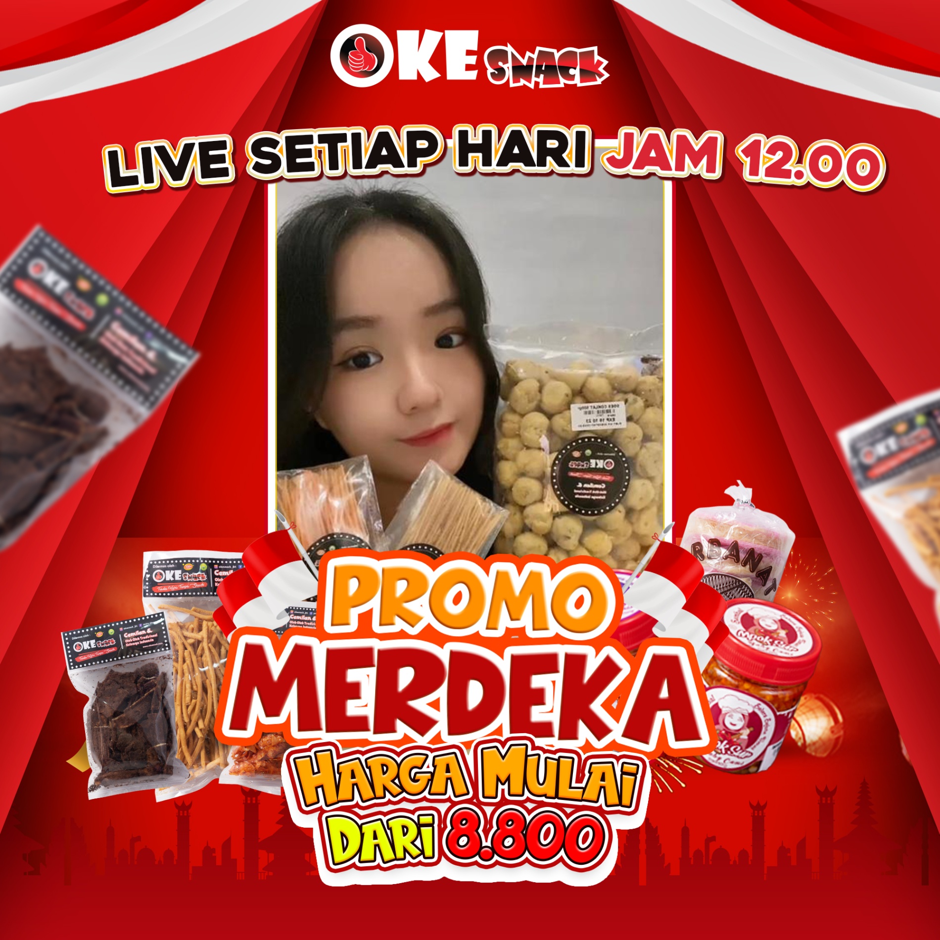 Produk Oke Snack | Shopee Indonesia