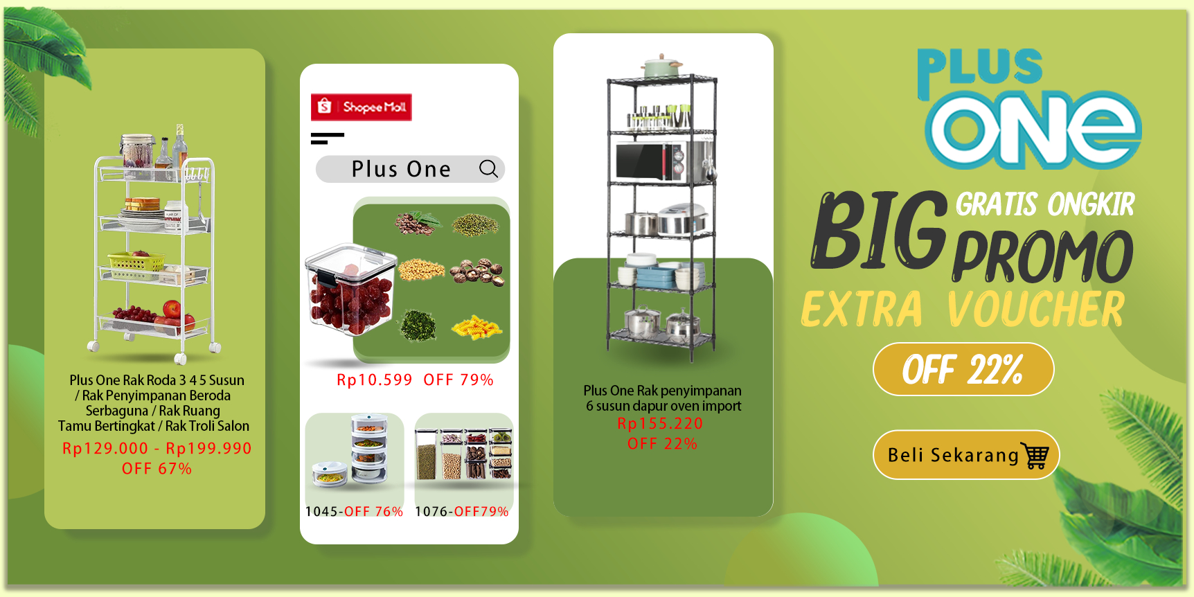 Toko Online Plus One Official Shop | Shopee Indonesia