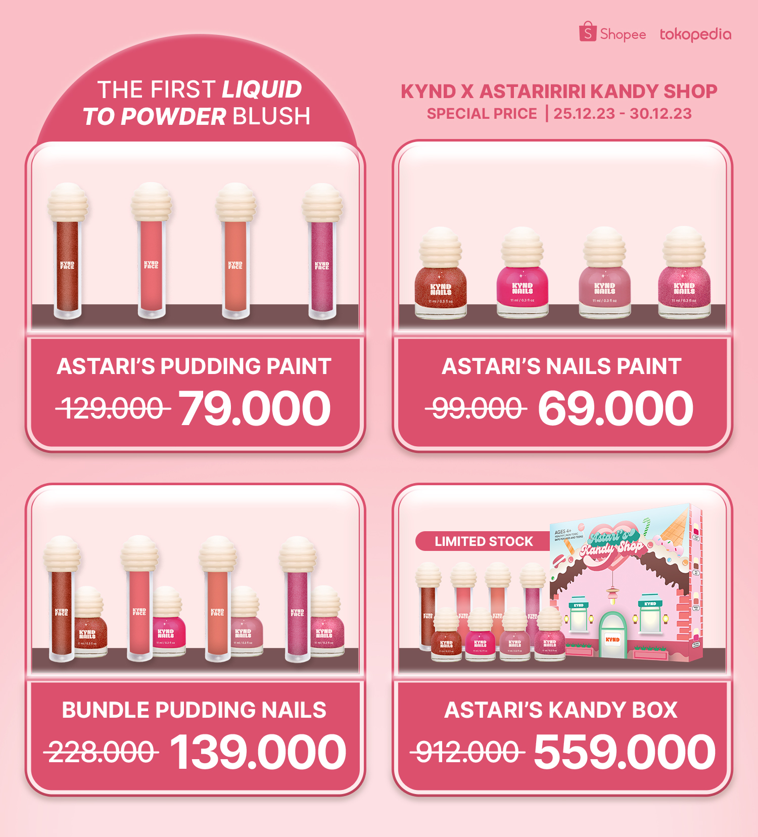 Toko Online KYND BEAUTY Official Shop | Shopee Indonesia