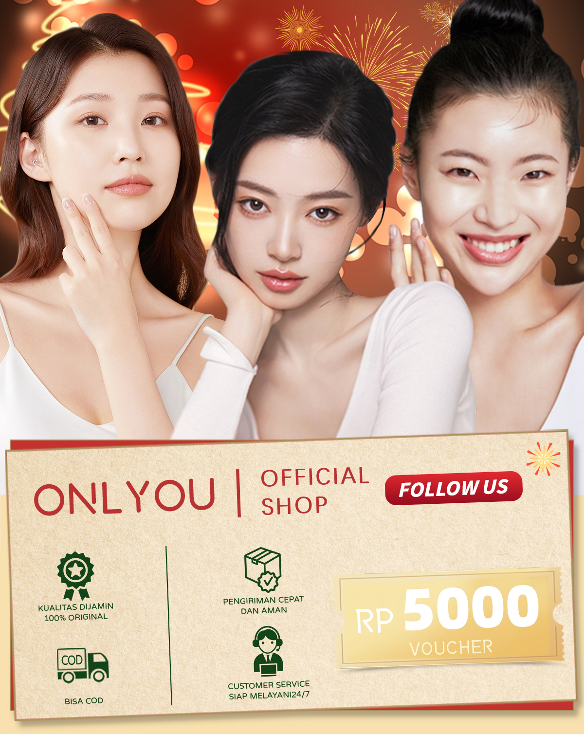 Toko Online ONLYOU Official Store | Shopee Indonesia