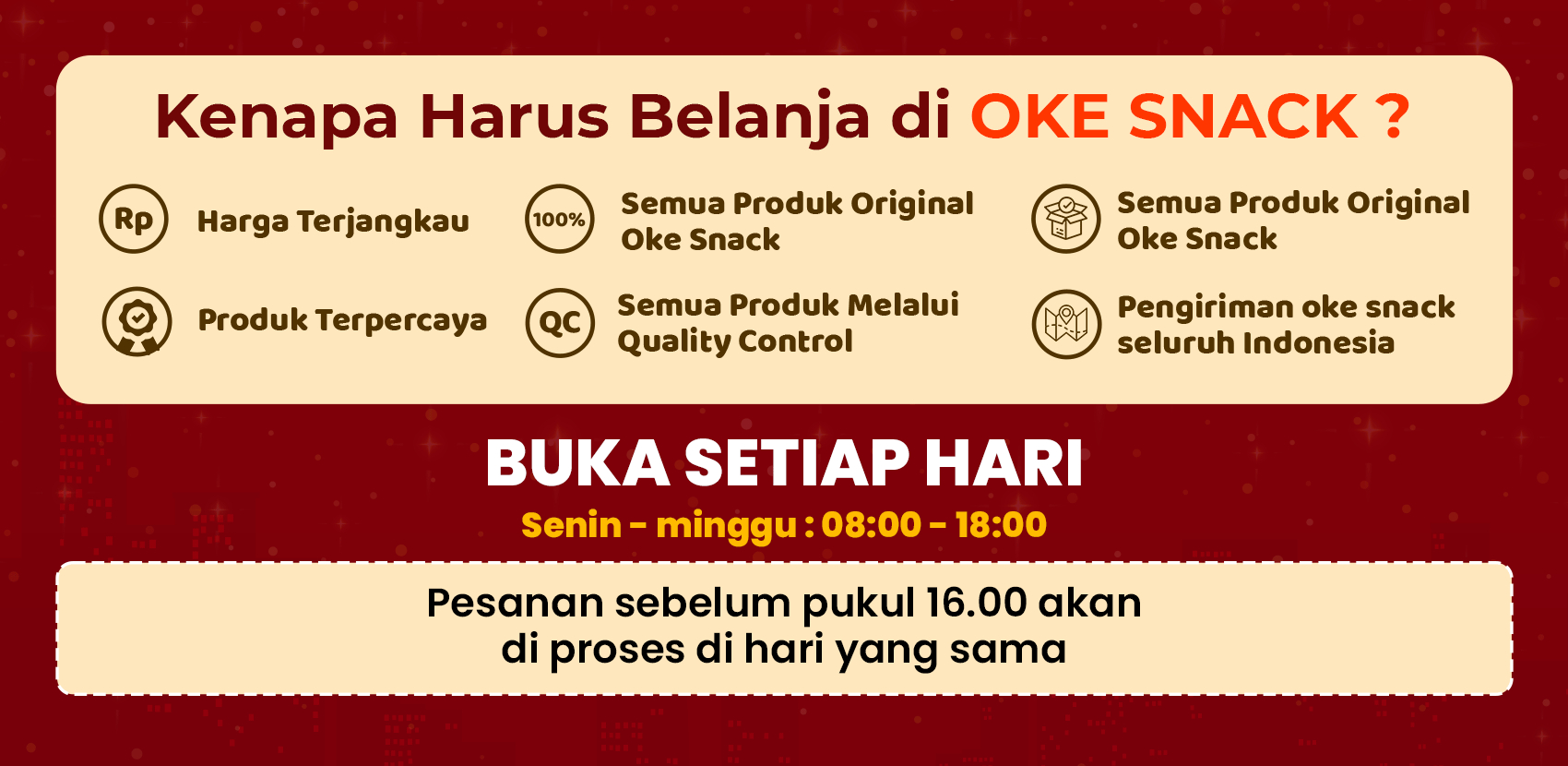 Produk Oke Snack | Shopee Indonesia