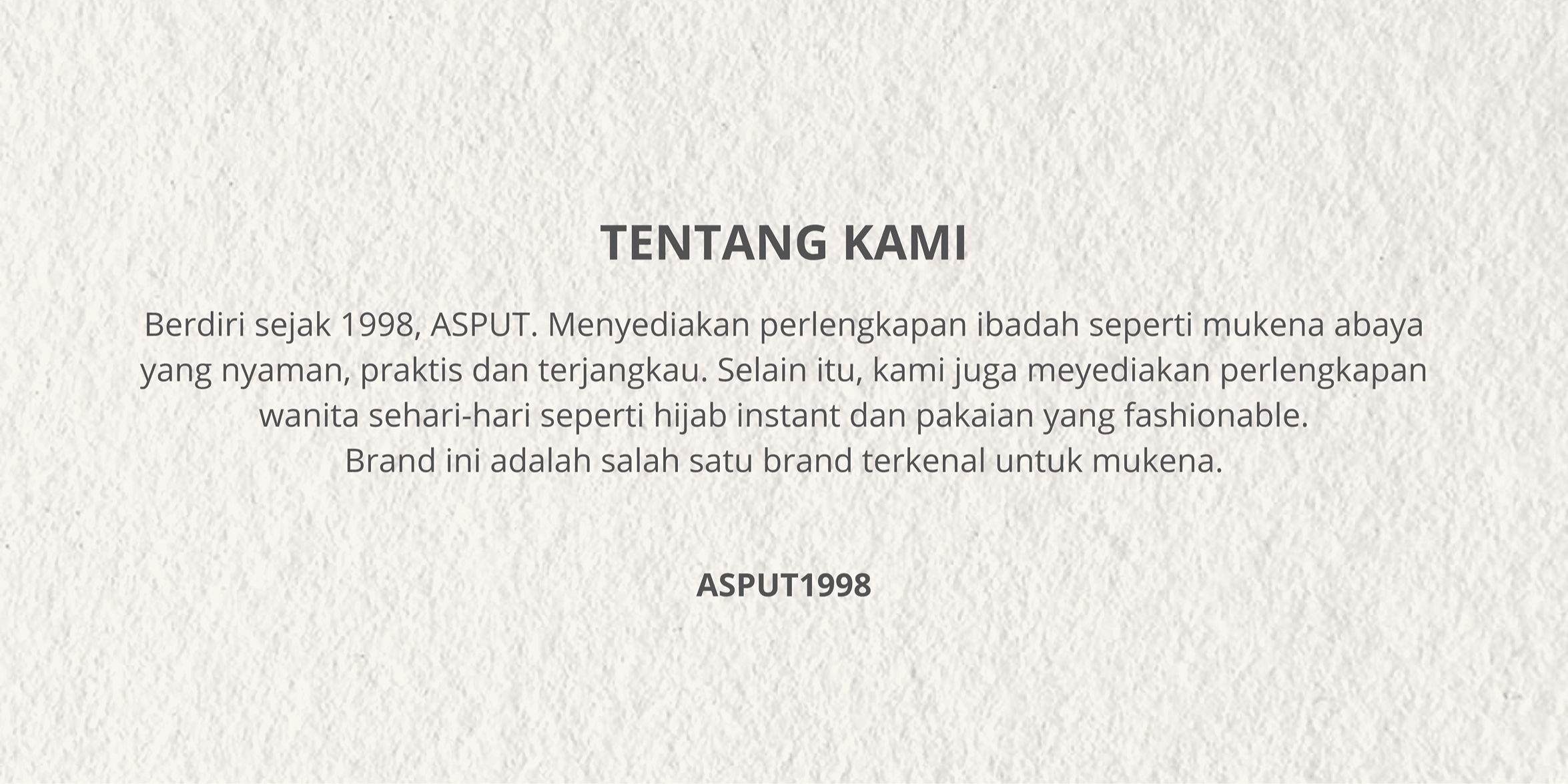 Produk ASPUT. | Shopee Indonesia