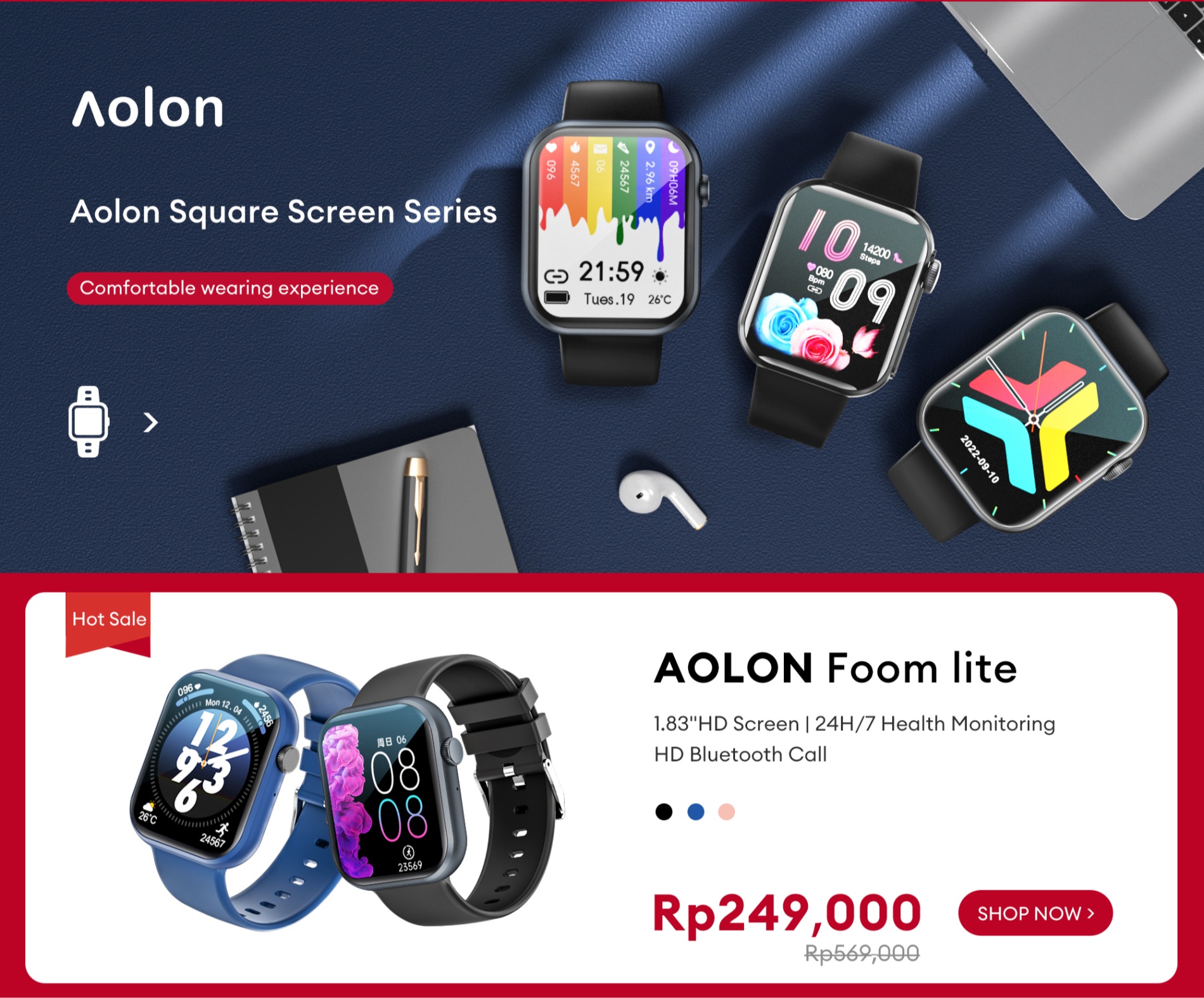 Toko Online Aolon Indonesia Official Shop | Shopee Indonesia