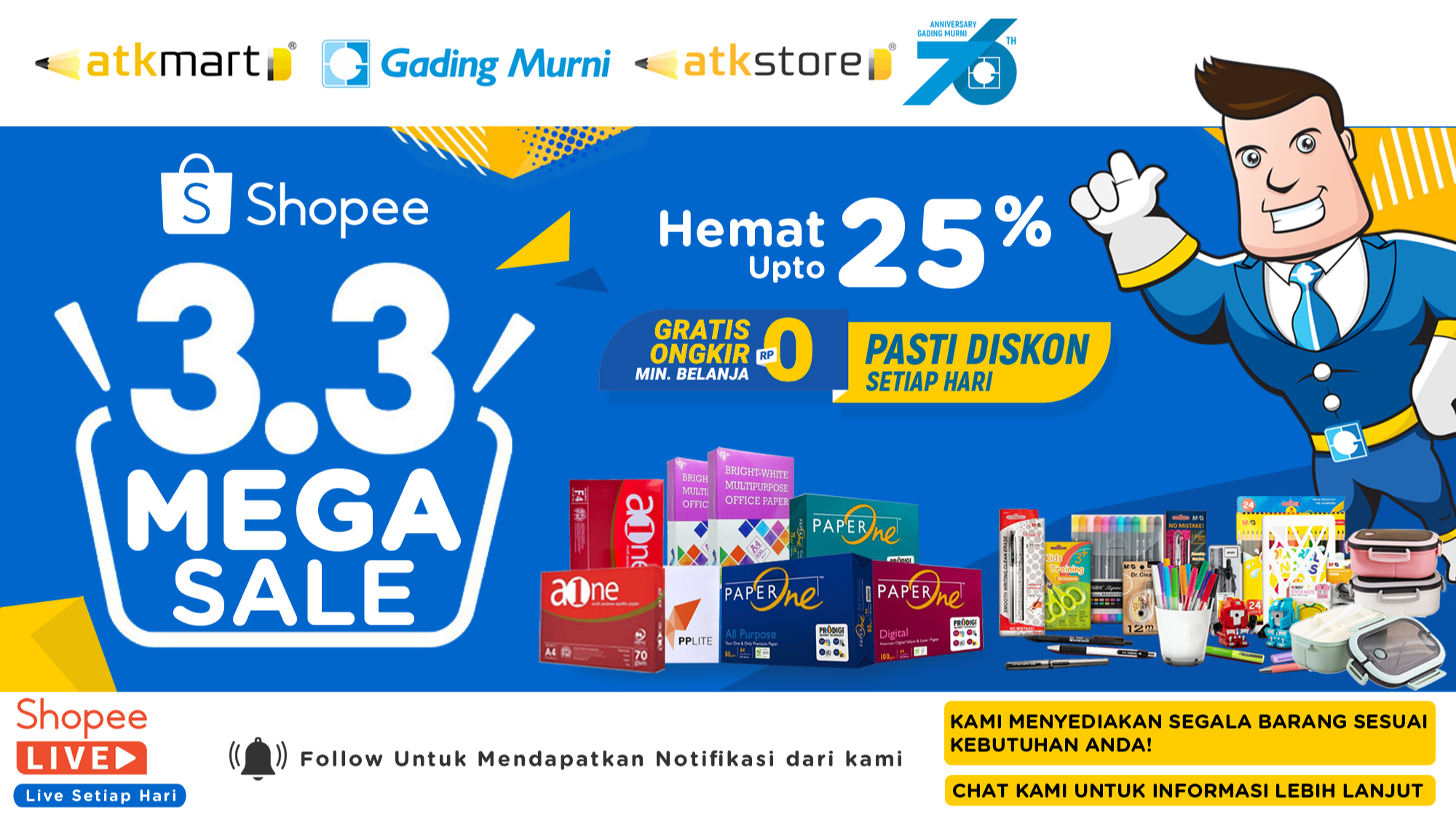 Produk ATKMart Driyorejo | Shopee Indonesia