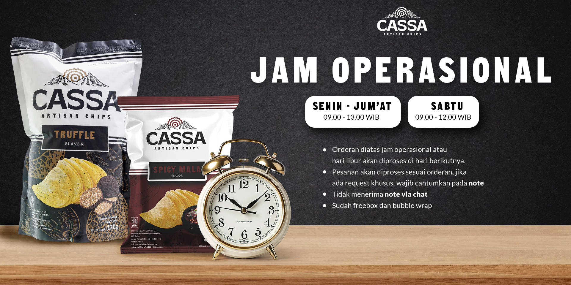 Toko Online Cassa Artisan Chips Official Store | Shopee Indonesia