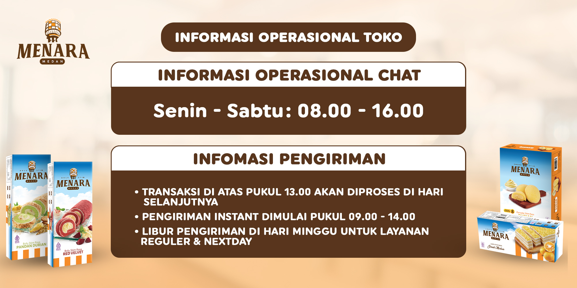 Produk Bolu Menara Medan Official | Shopee Indonesia