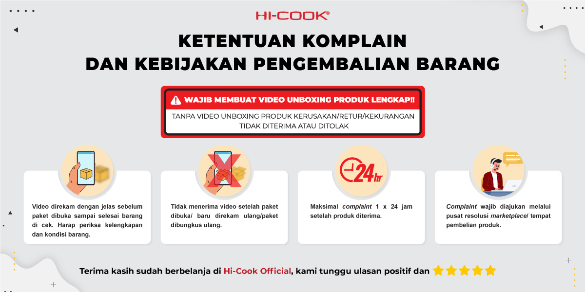 Toko Online Hi-Cook Official Shop | Shopee Indonesia