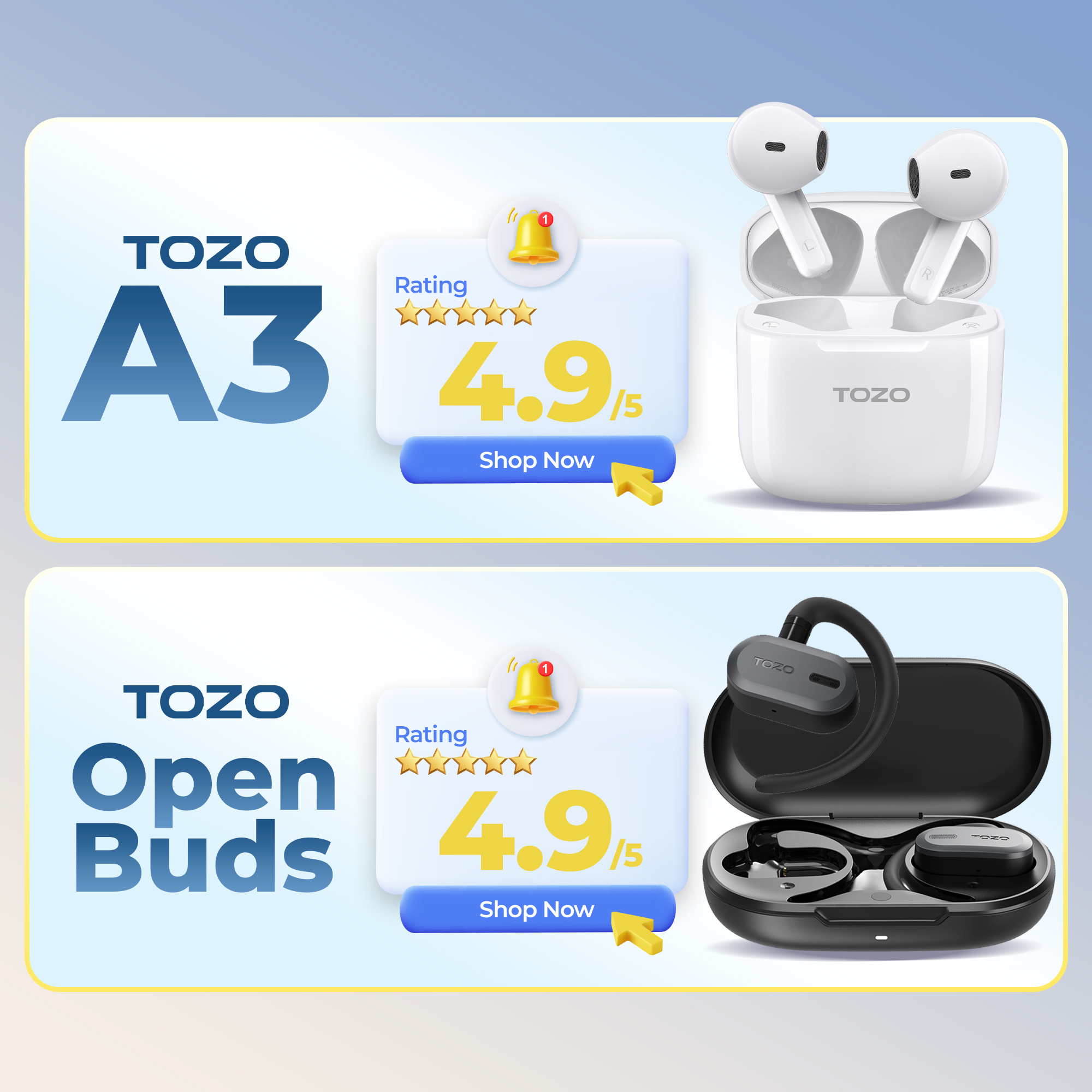 Toko Online TOZO Official Store | Shopee Indonesia