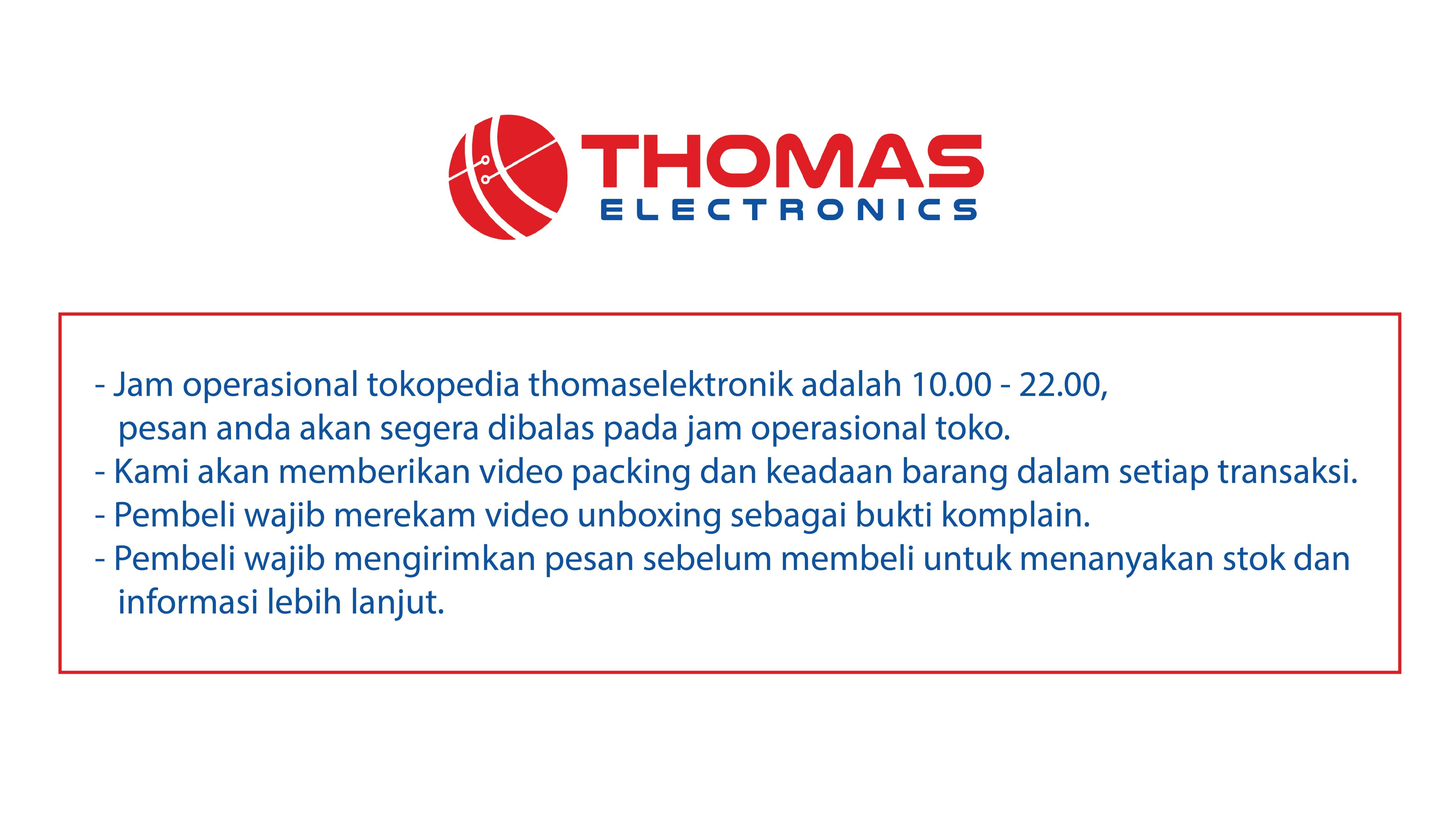 Produk Thomas Electronics | Shopee Indonesia