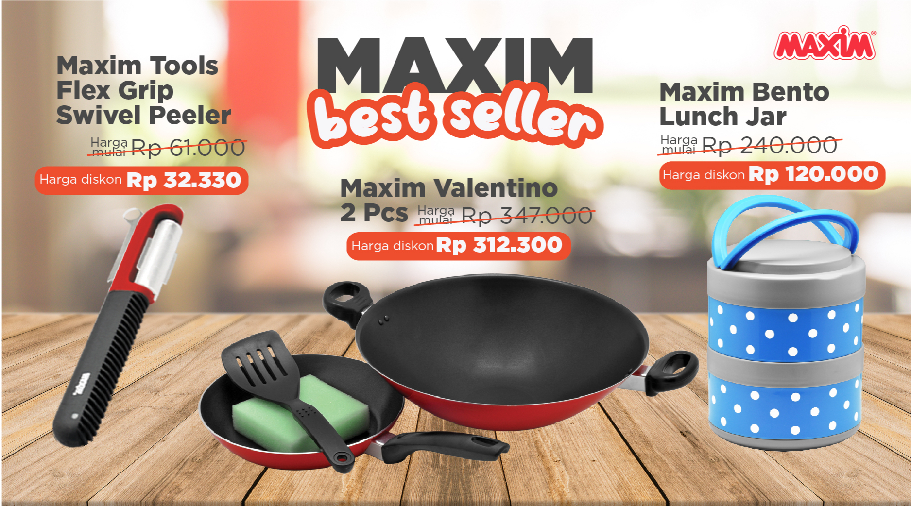 Toko Online Maxim Official Store | Shopee Indonesia