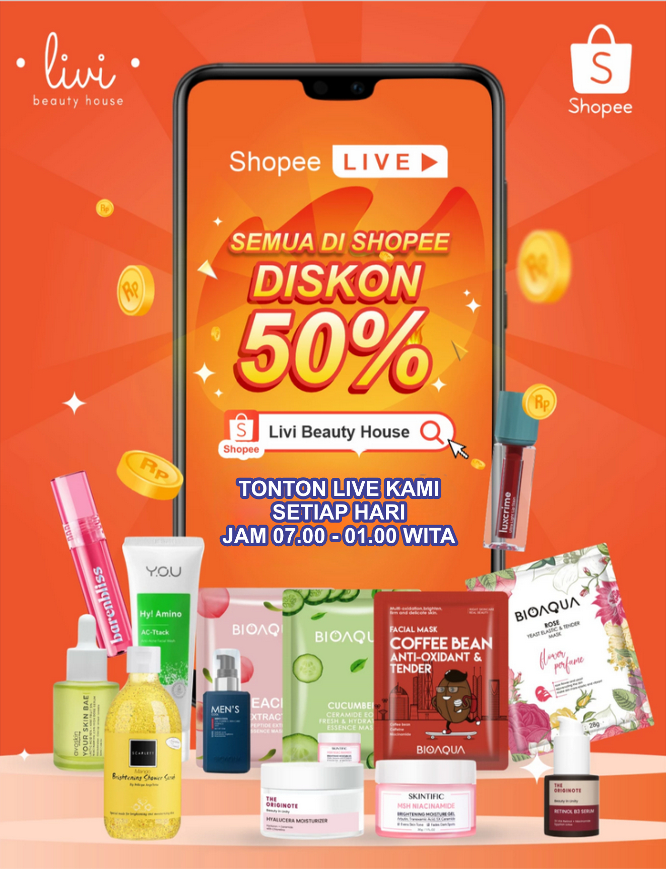 Produk Livi Beauty House | Shopee Indonesia