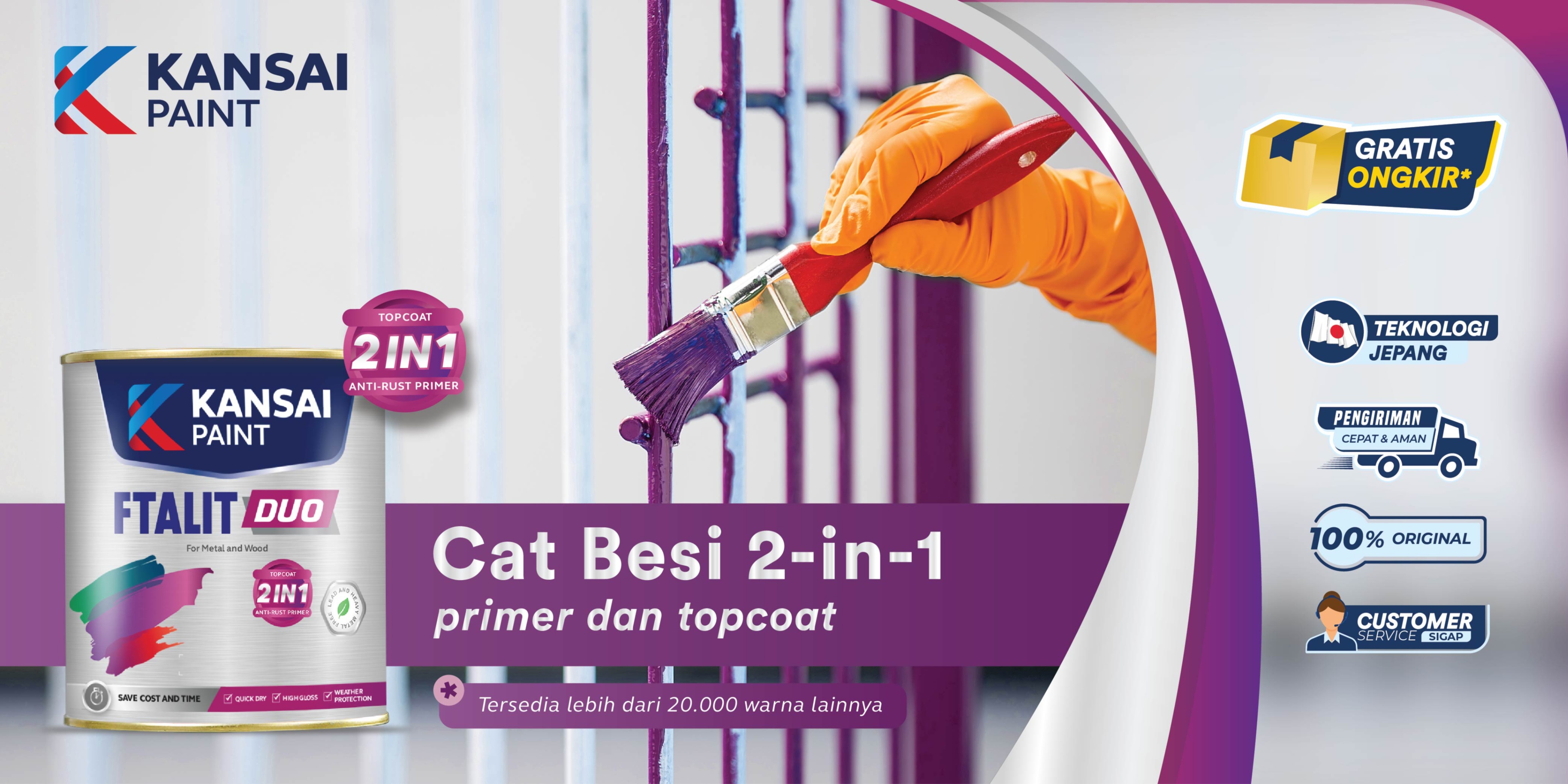 Toko Online Kansai Paint Official Store | Shopee Indonesia