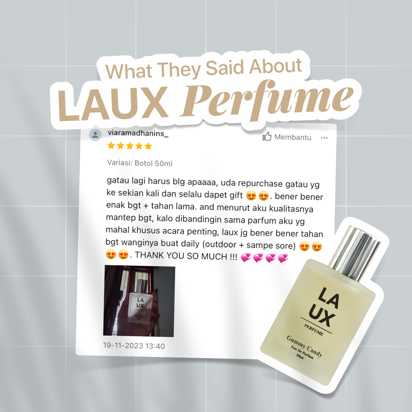 Produk LAUX Perfume | Shopee Indonesia