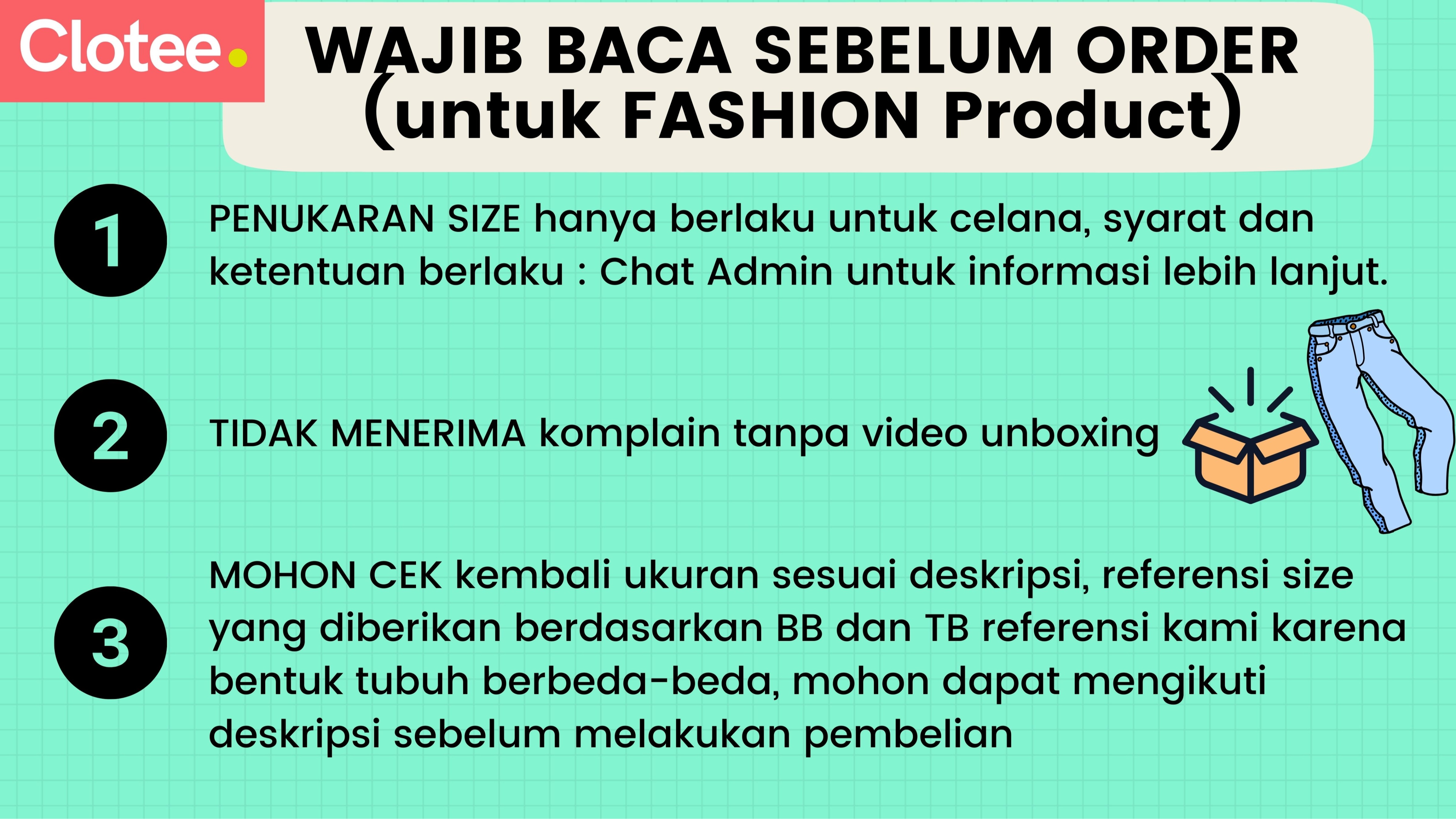 Produk Clotee | Shopee Indonesia