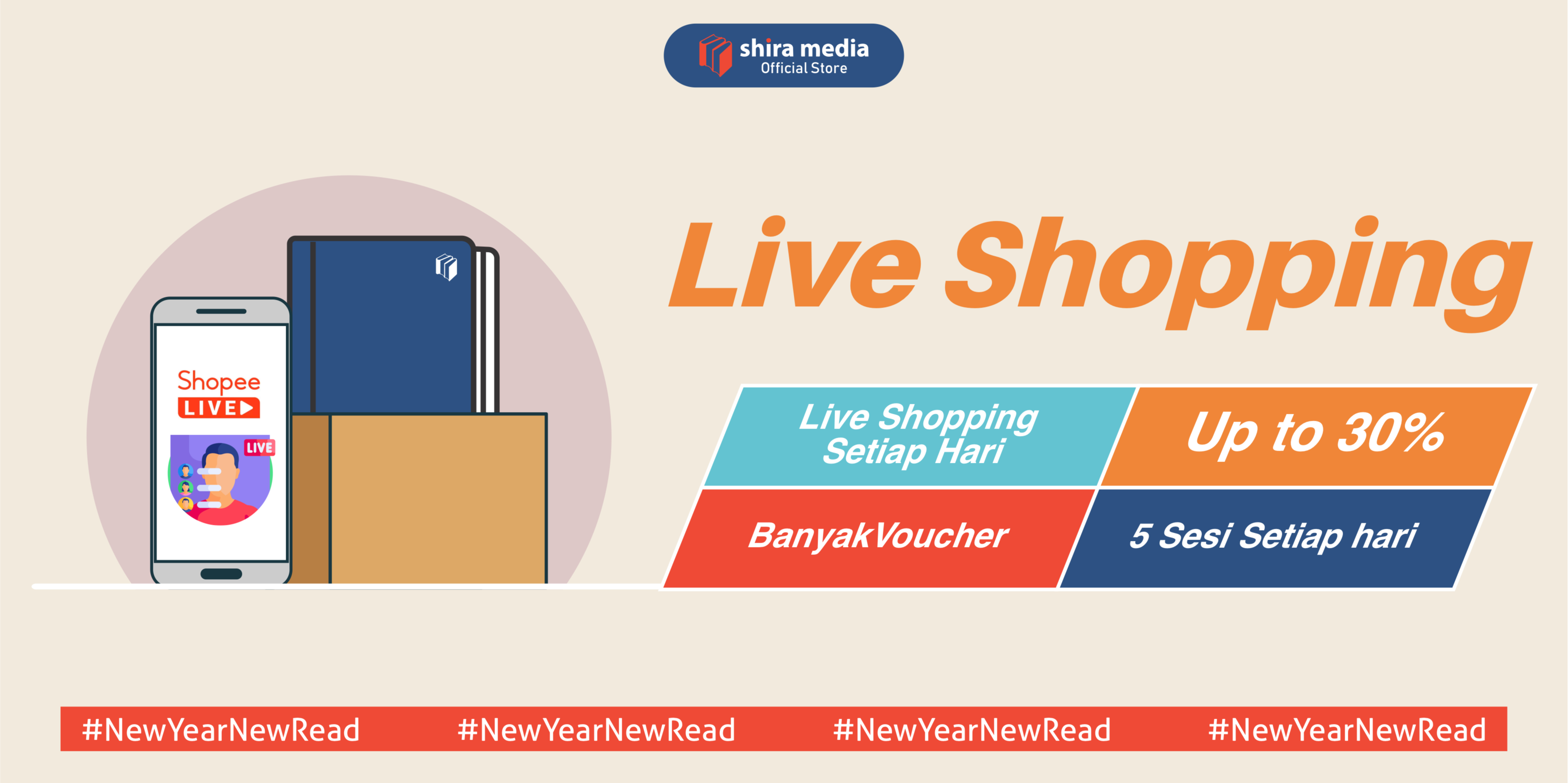 Toko Online Shira Media Official Shop | Shopee Indonesia