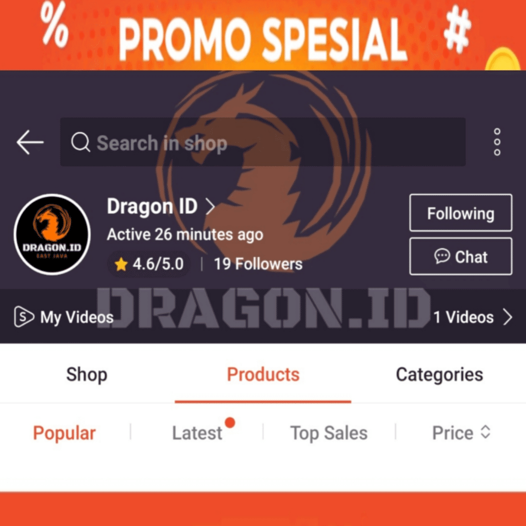 Produk Dragon ID | Shopee Indonesia