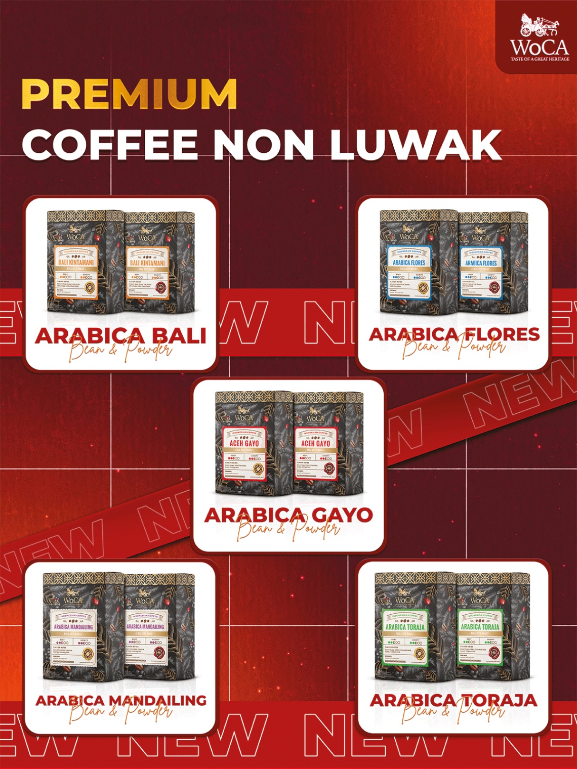 Toko Online WoCA Indonesia Official Shop | Shopee Indonesia