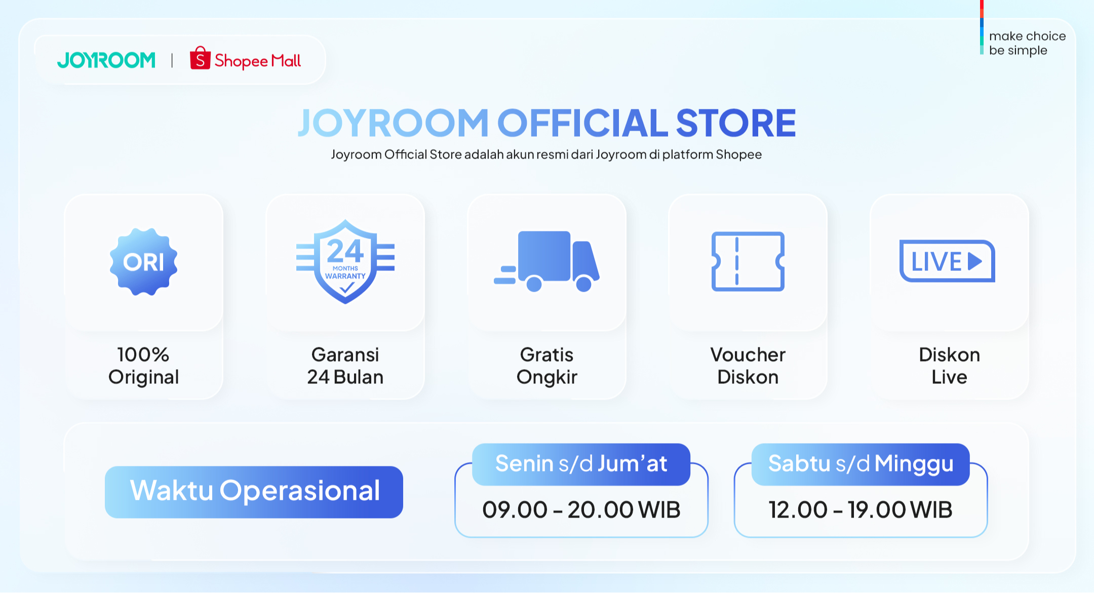 Toko Online Joyroom Official Store | Shopee Indonesia