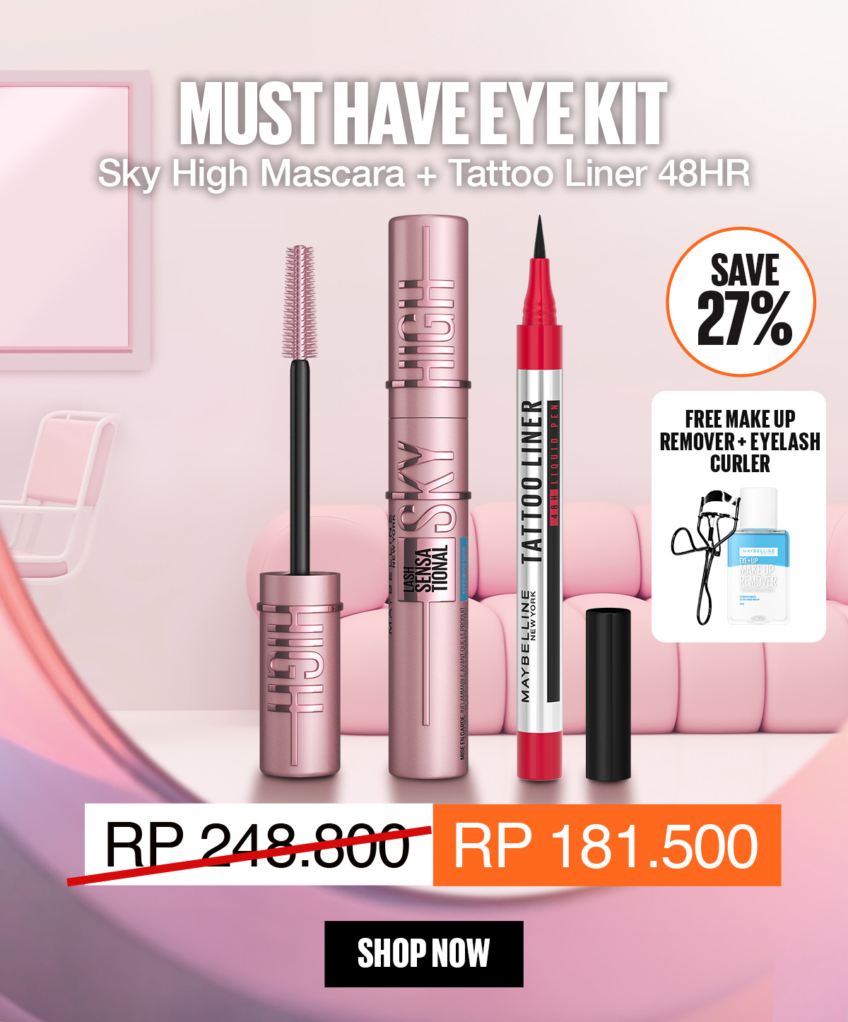 Toko Online Maybelline Indonesia Official Store - Produk Resmi ...
