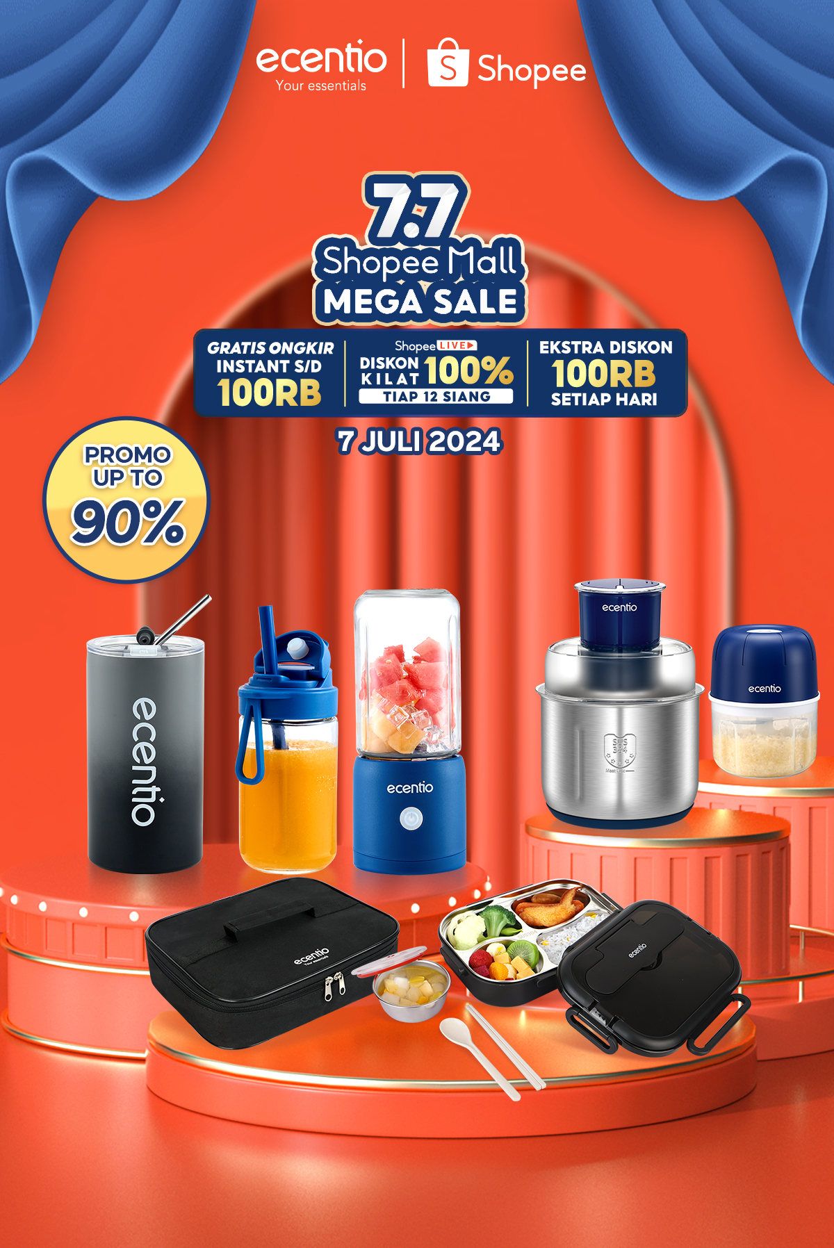 Toko Online ecentio Official Shop | Shopee Indonesia