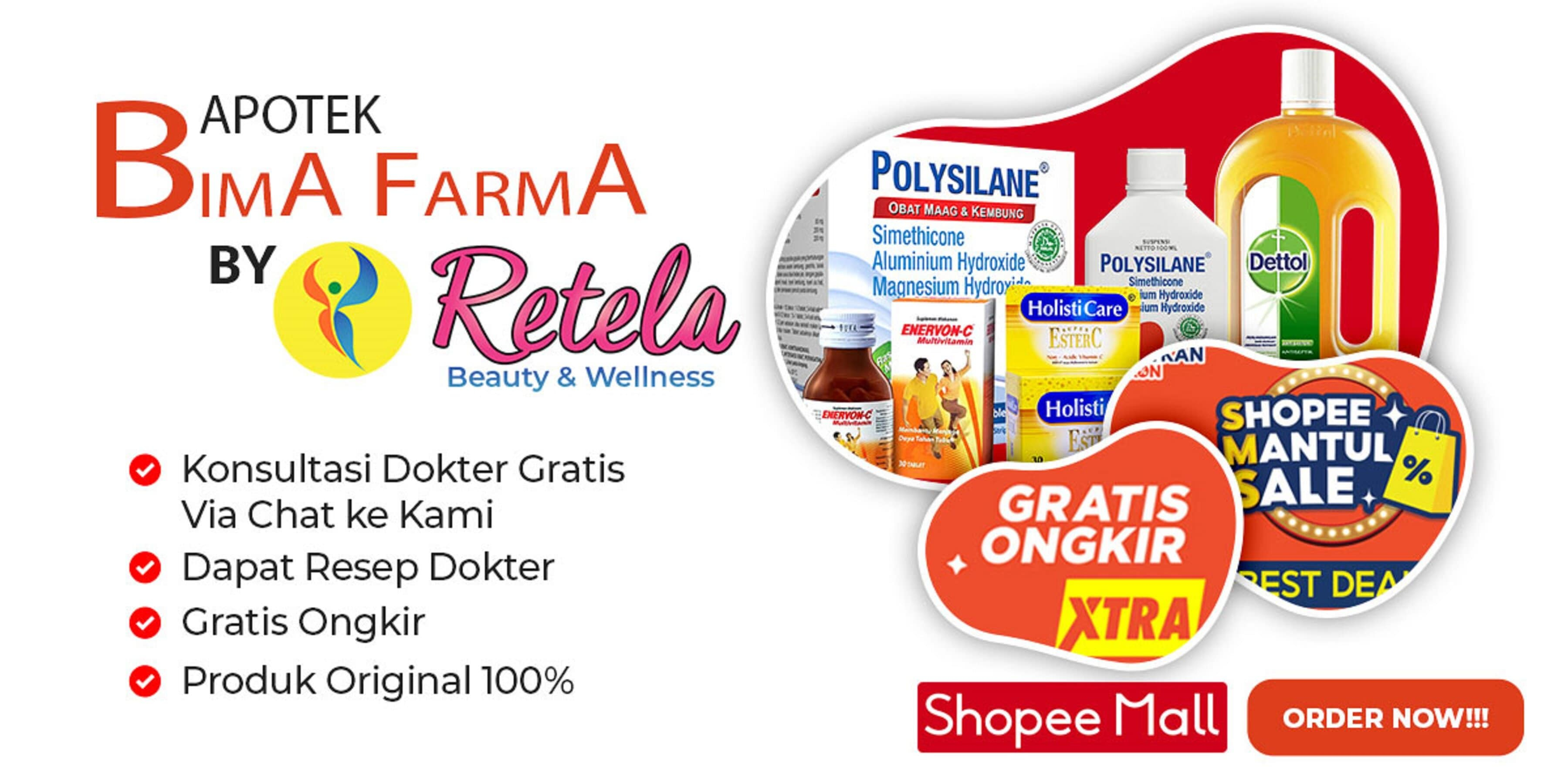 Toko Online Apotek Bima Farma by Retela | Shopee Indonesia