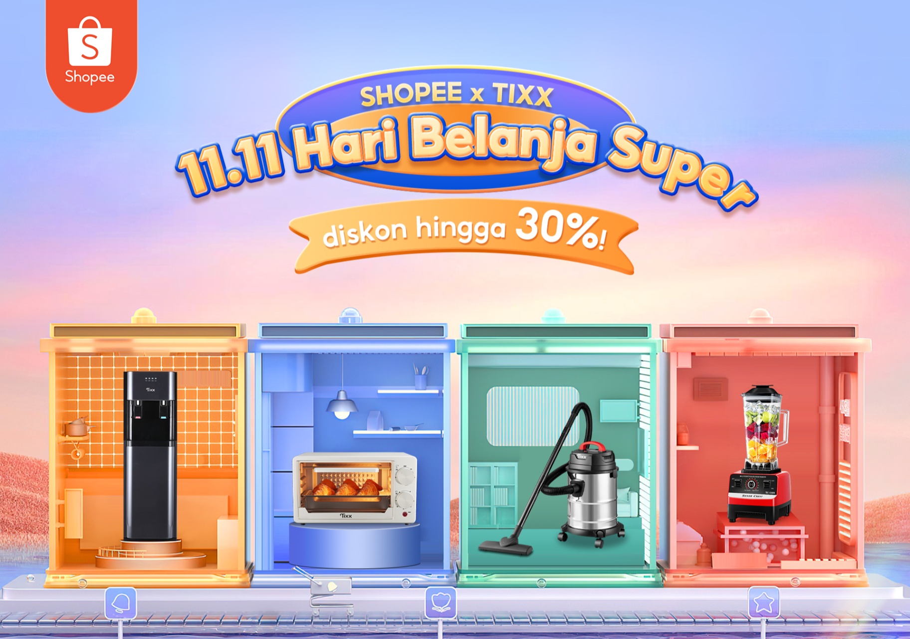 Toko Online Tixx Official Store | Shopee Indonesia