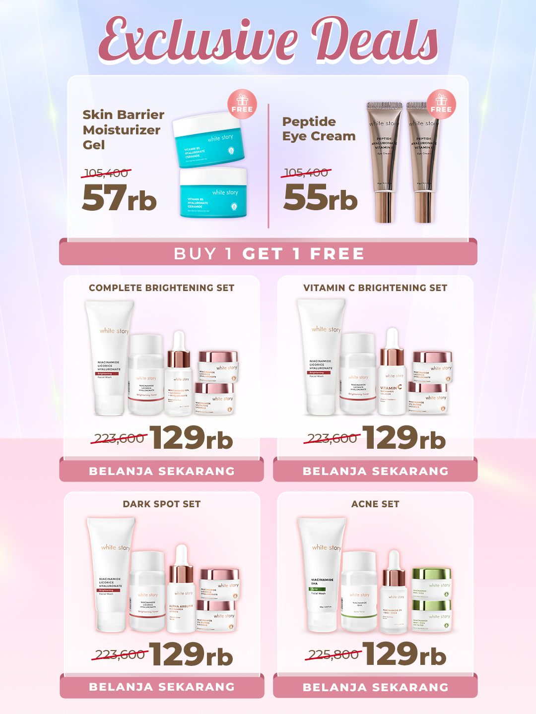 Toko Online White Story Official Shop | Shopee Indonesia