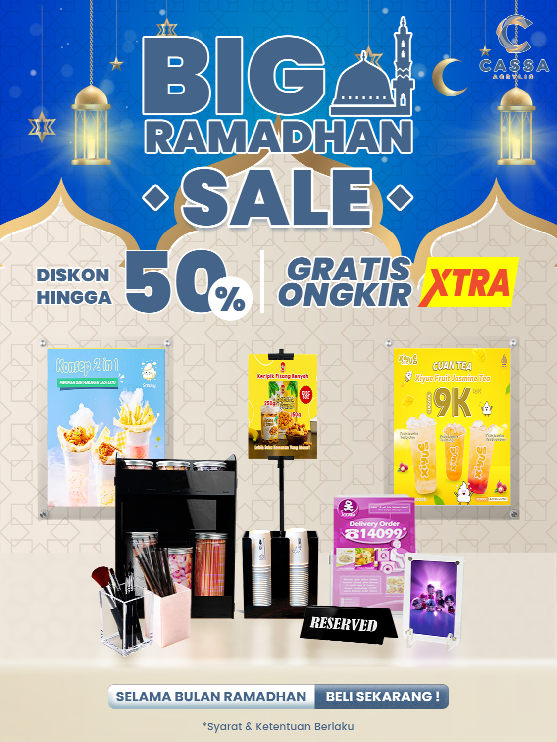 Produk Cassa Acrylic | Shopee Indonesia