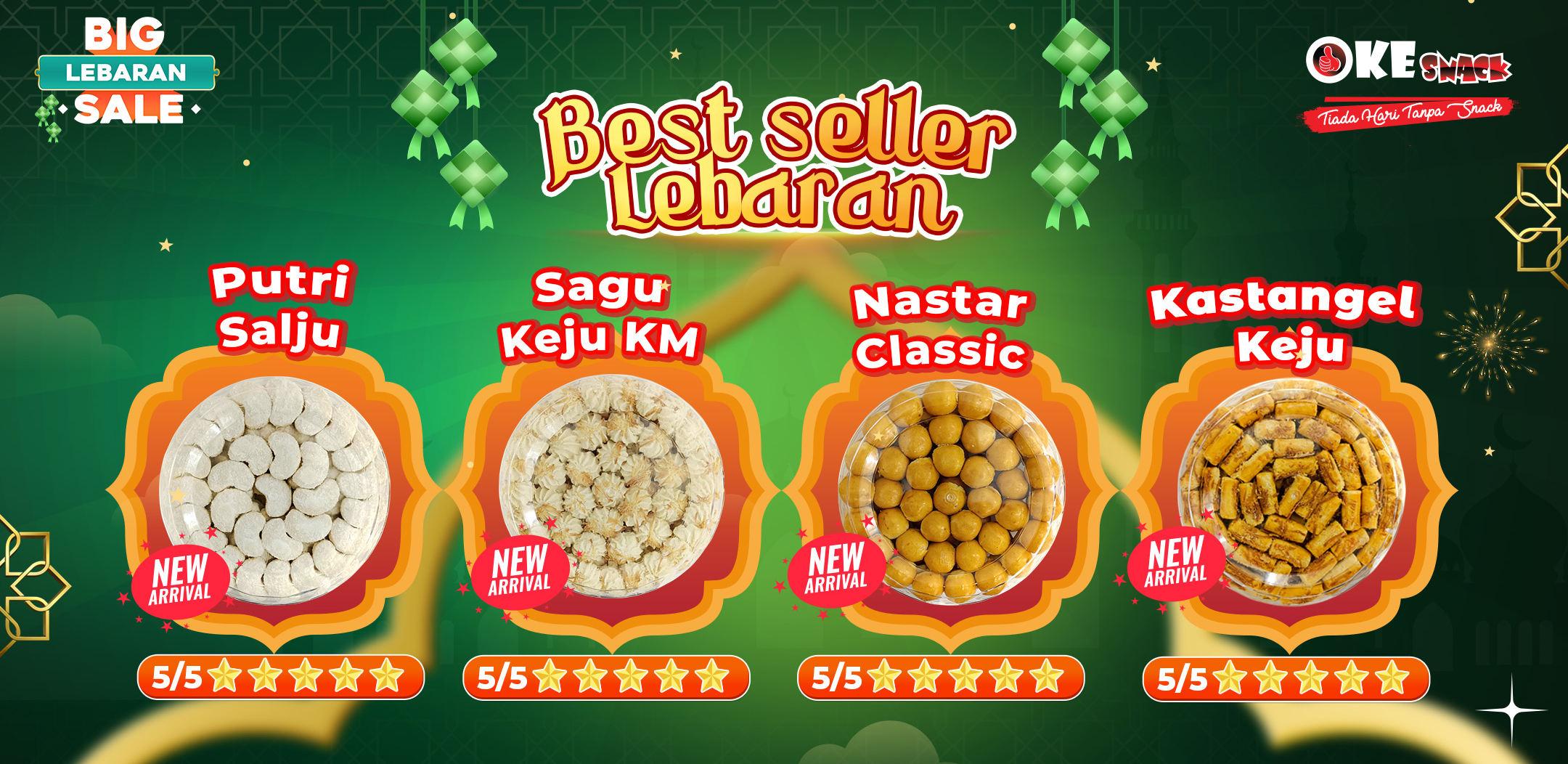 Produk Oke Snack | Shopee Indonesia