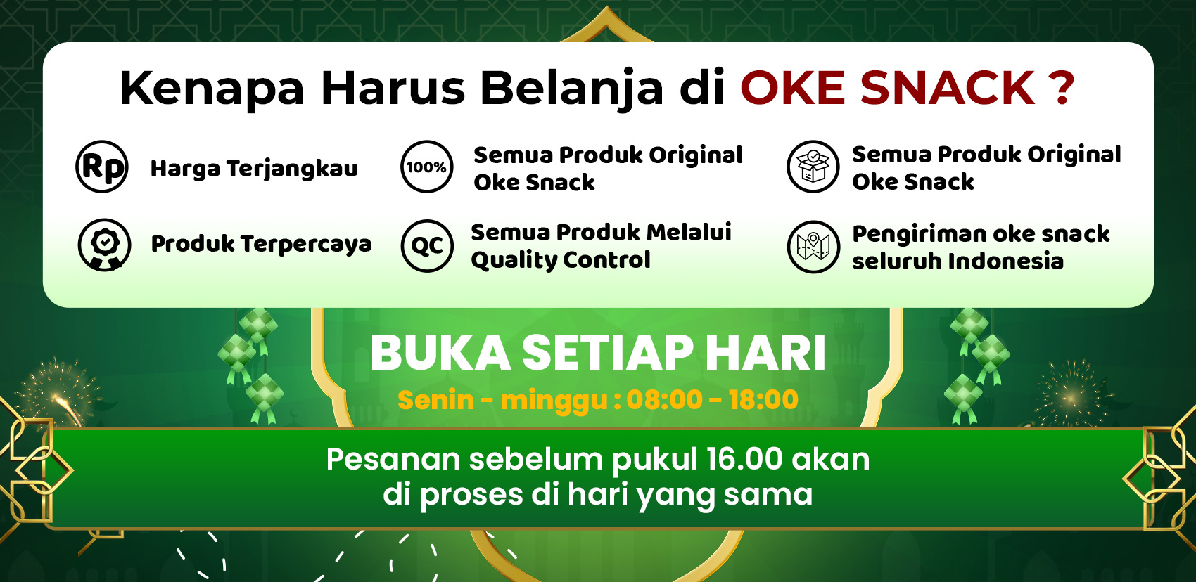 Produk Oke Snack | Shopee Indonesia