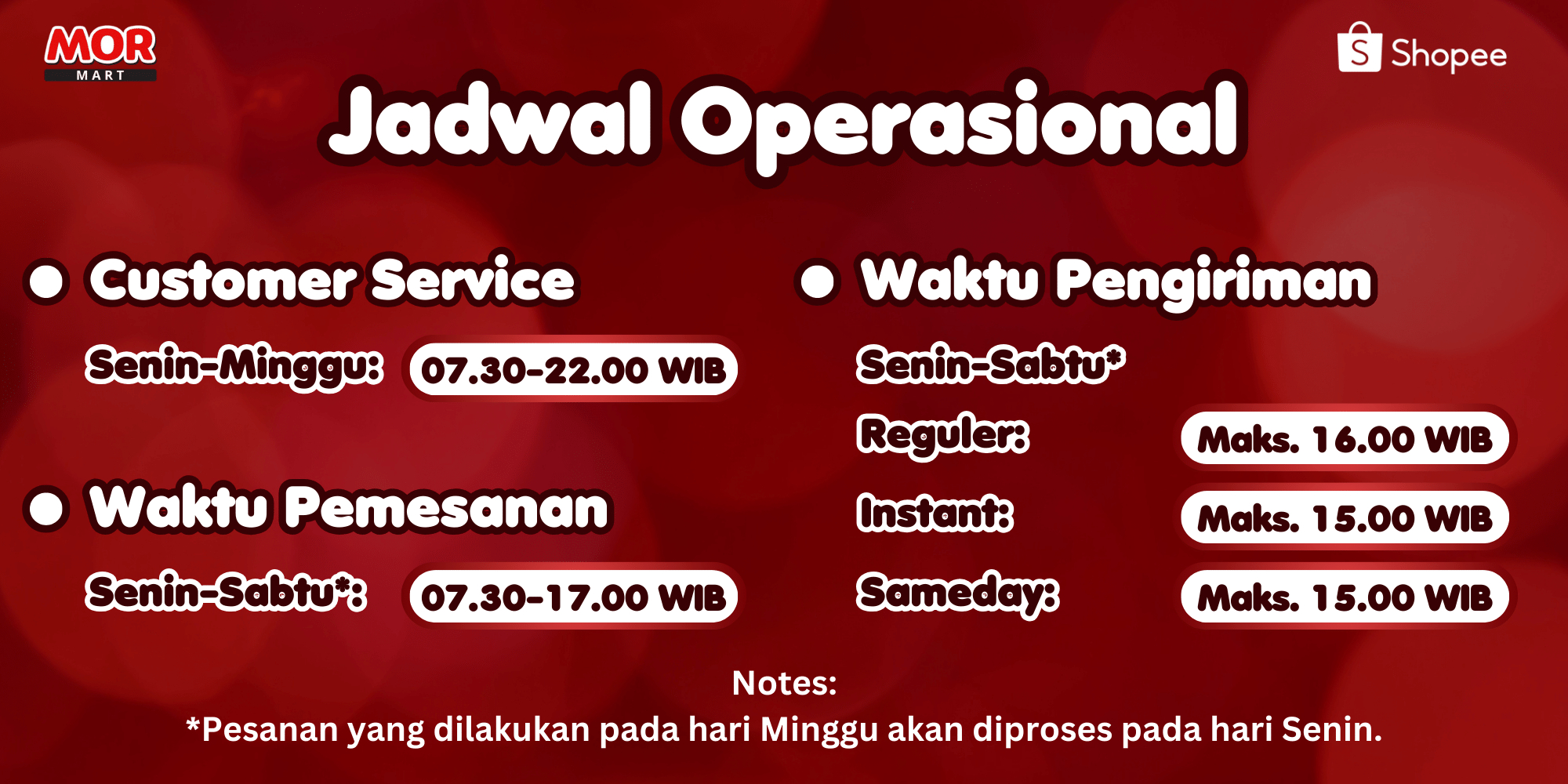 Toko Online MOR Mart | Shopee Indonesia