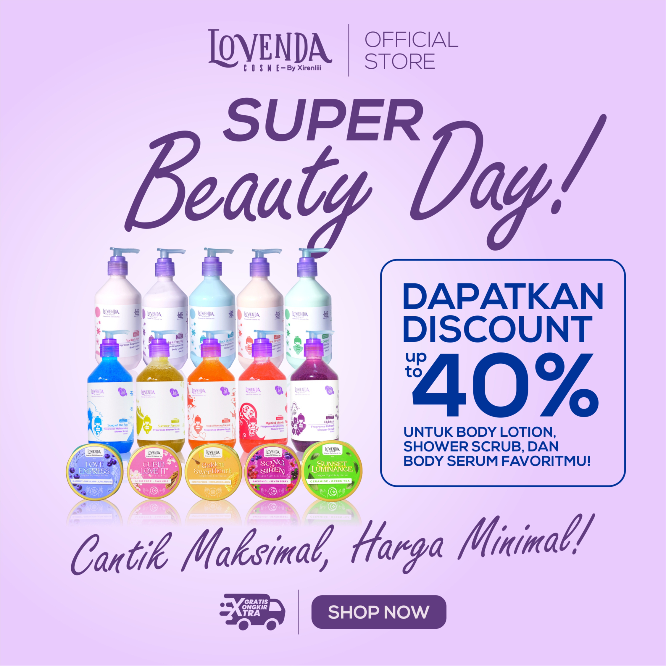 Toko Online Lovenda Official Shop | Shopee Indonesia