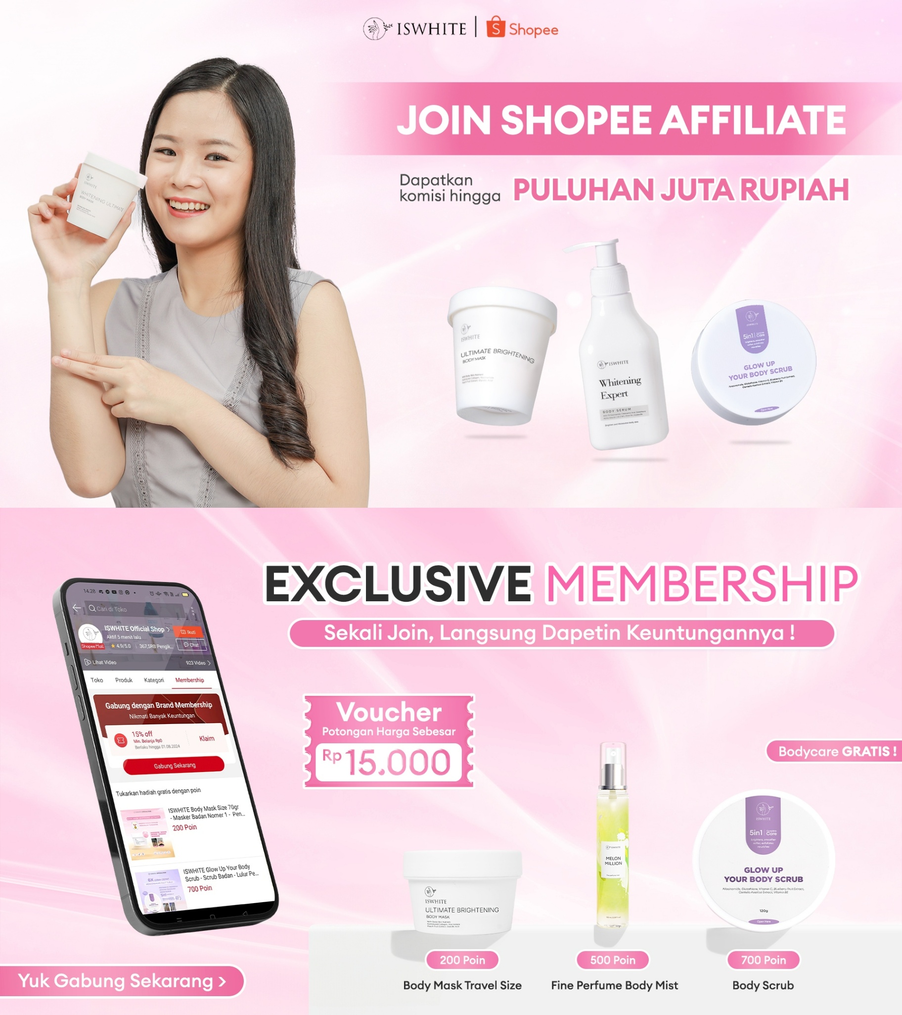 Toko Online ISWHITE Official Shop | Shopee Indonesia
