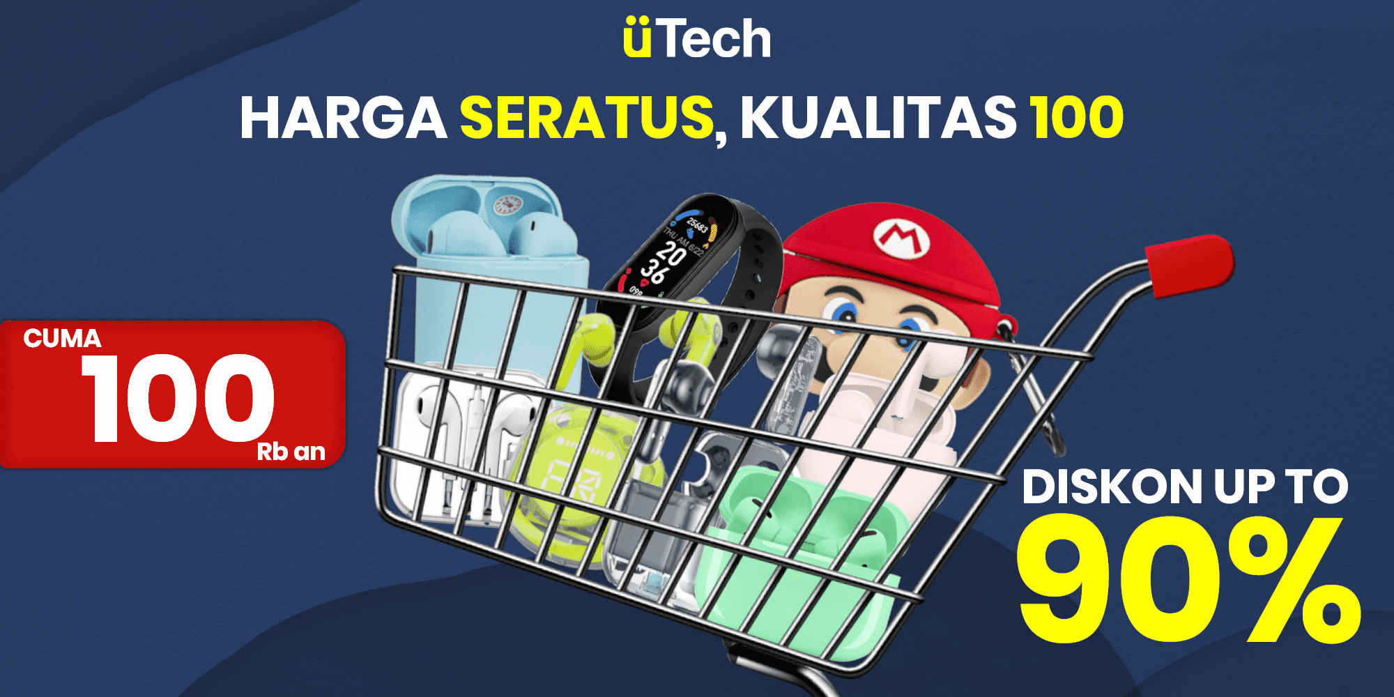 Produk uTech Indonesia Official | Shopee Indonesia