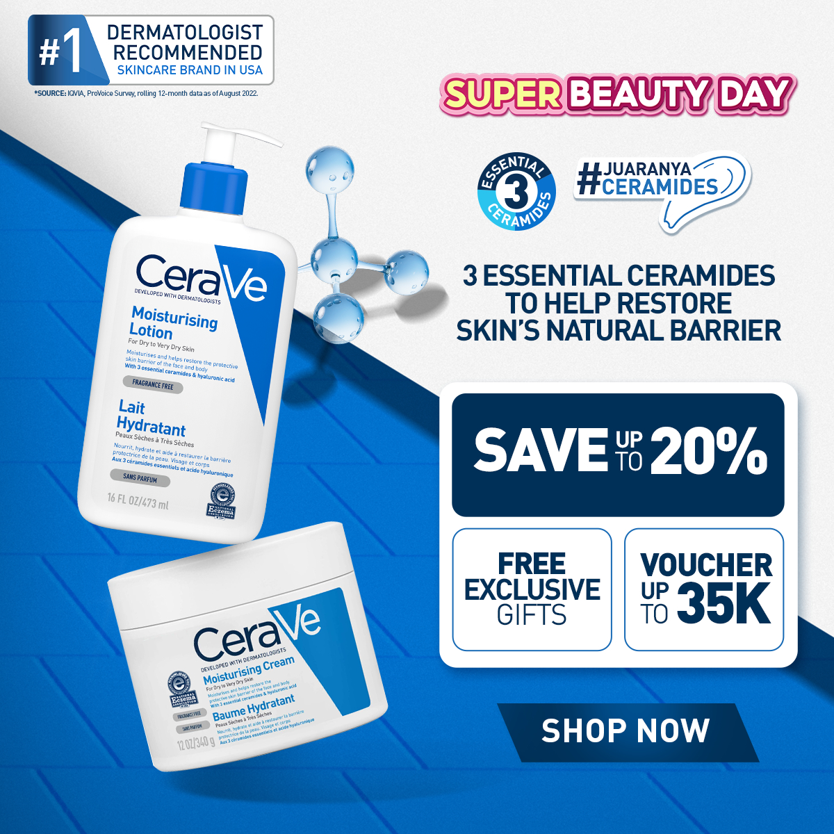Toko Online CeraVe Official Store | Shopee Indonesia