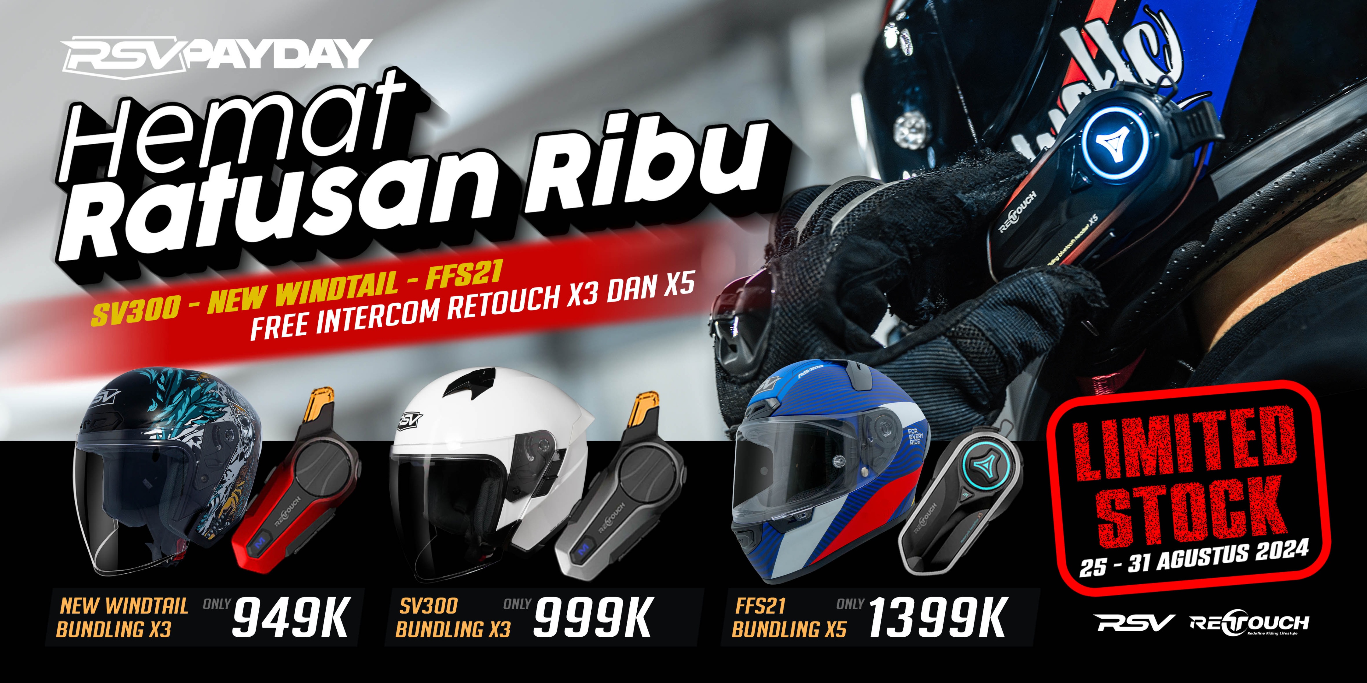 Toko Online RSV Helmet Official Shop | Shopee Indonesia