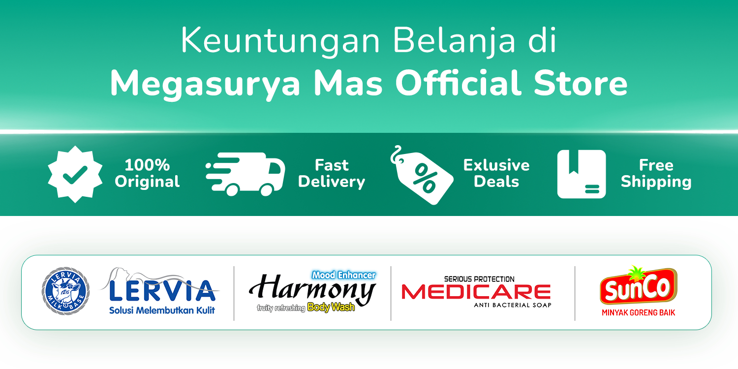 Toko Online Megasurya Mas Official Store | Shopee Indonesia