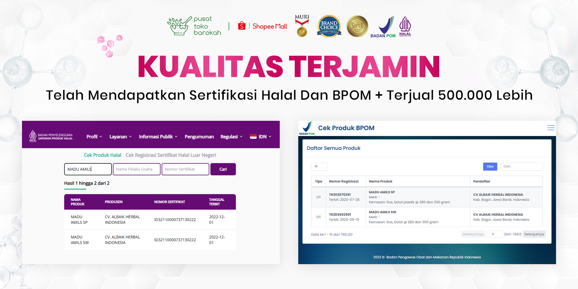 Toko Online PUSAT TOKO BAROKAH Official Store | Shopee Indonesia