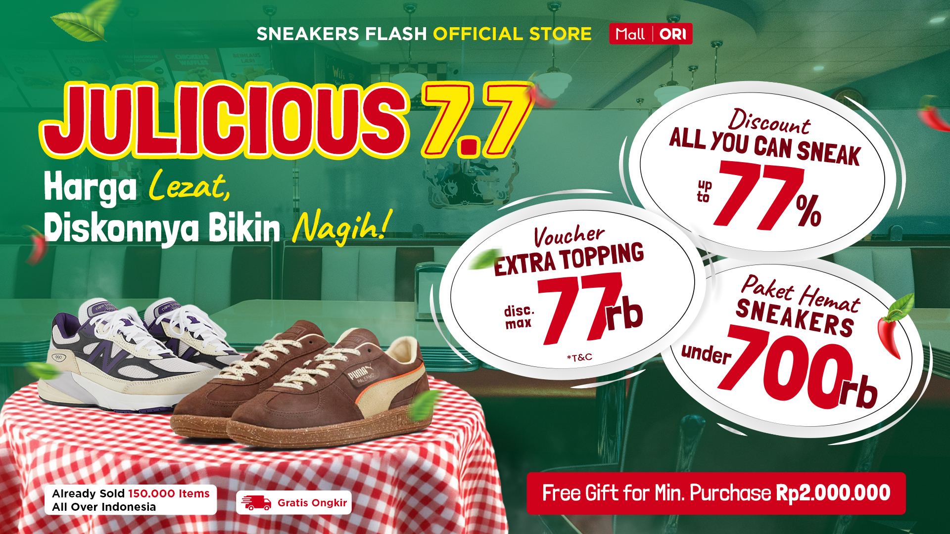 Toko Online Sneakers Flash Official Store | Shopee Indonesia