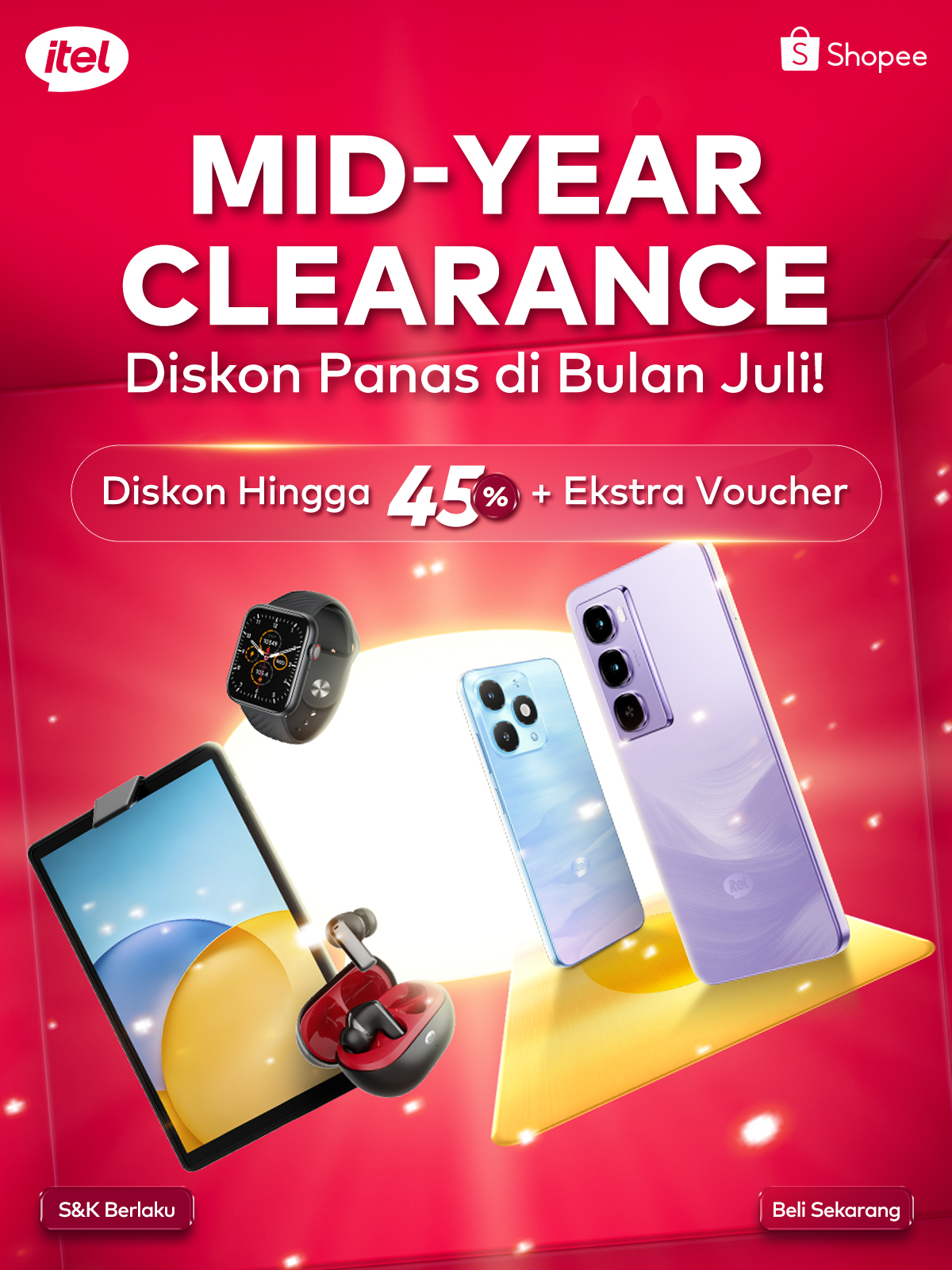 Toko Online Itel Official Shop | Shopee Indonesia