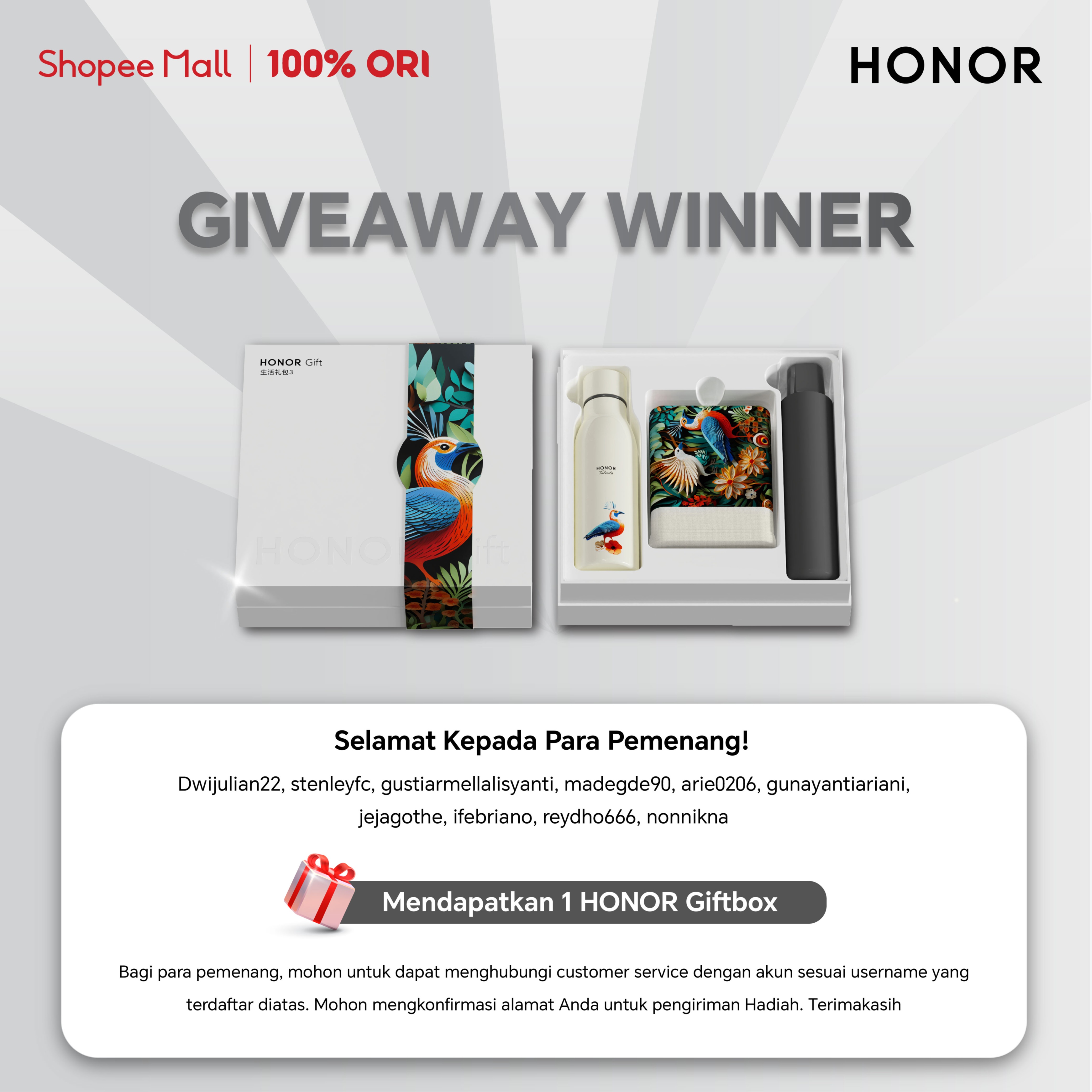 Toko Online HONOR Official Store | Shopee Indonesia
