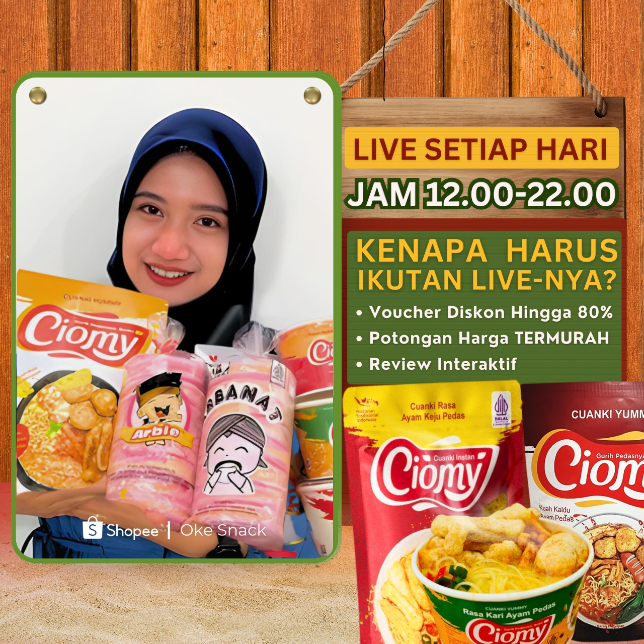 Produk Oke Snack | Shopee Indonesia