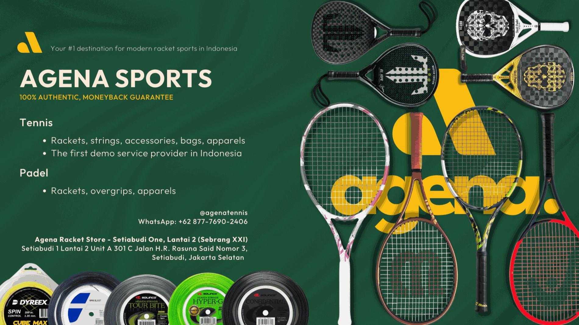 Produk Agena Sports Indonesia | Shopee Indonesia