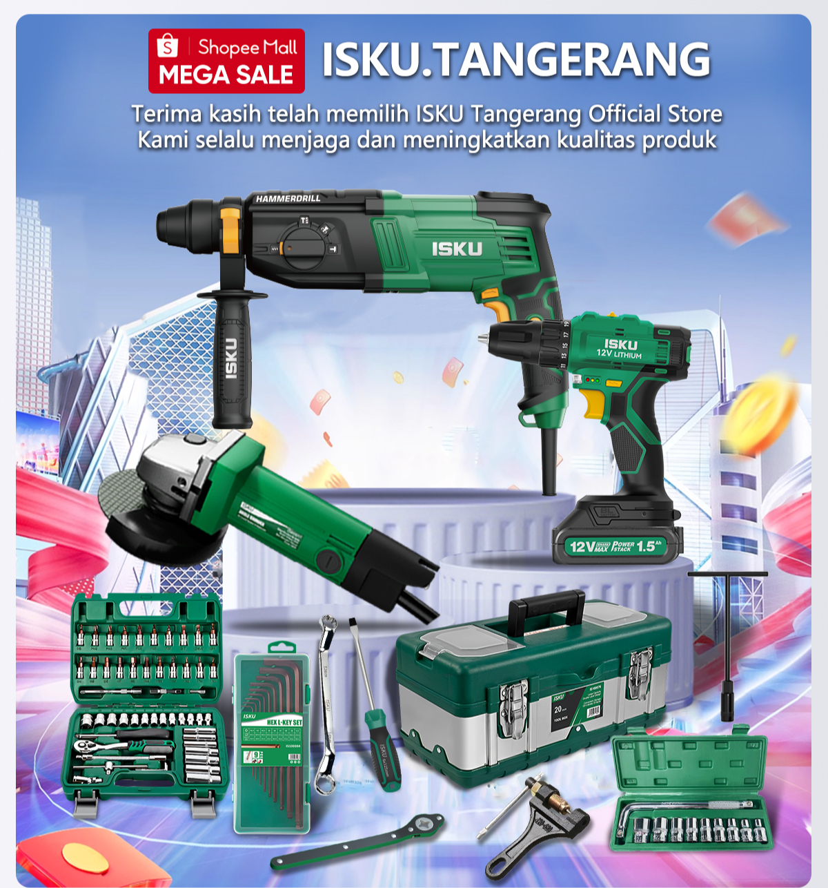 Toko Online ISKU Tangerang | Shopee Indonesia