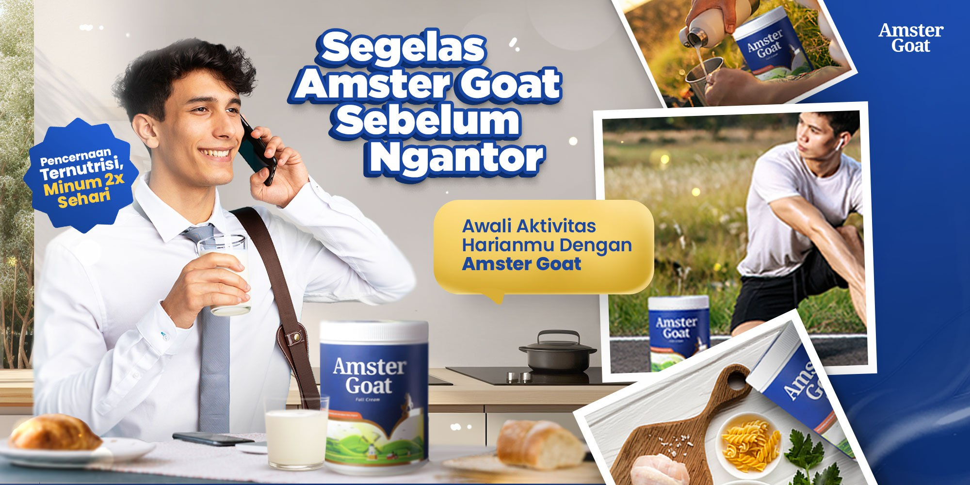 Toko Online AMSTER Goat Official Store | Shopee Indonesia