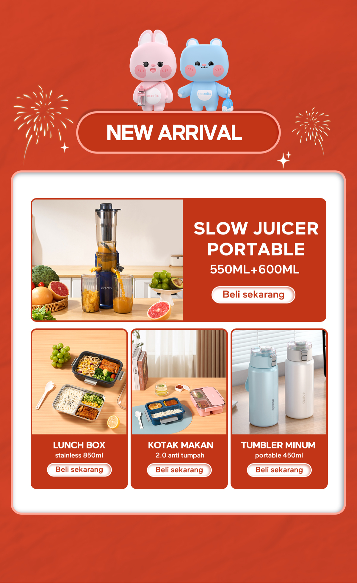 Toko Online ecentio Official Shop | Shopee Indonesia