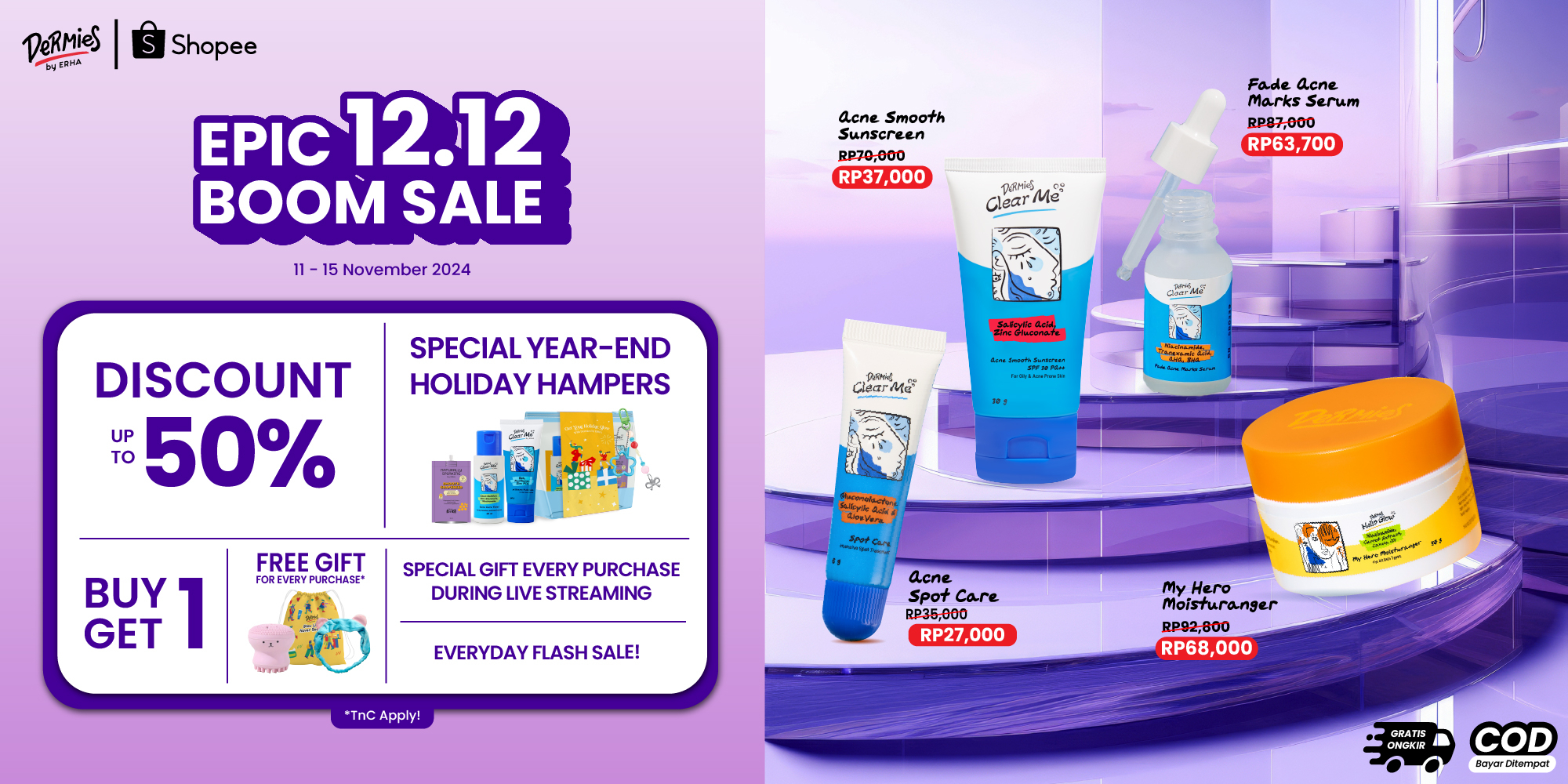 Toko Online Dermies Official Store | Shopee Indonesia