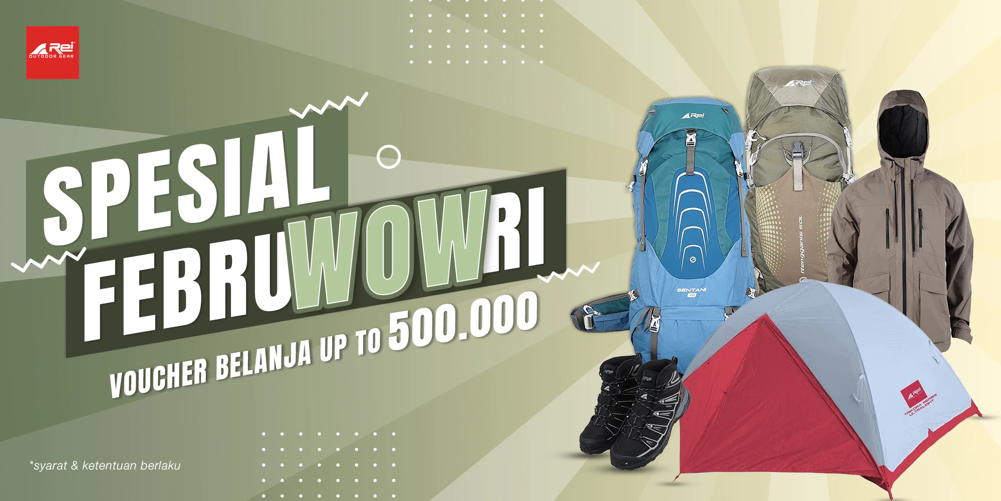 Toko Online AREI OUTDOORGEAR OFFICIAL SHOP | Shopee Indonesia